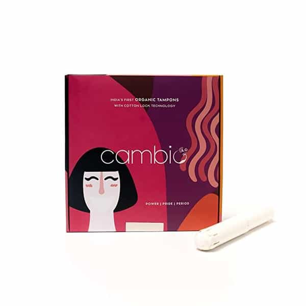 Buy CAMBIO 100% COTTON TAMPON WITH APPLICATOR FOR LIGHT FLOW PACK OF 5 ...