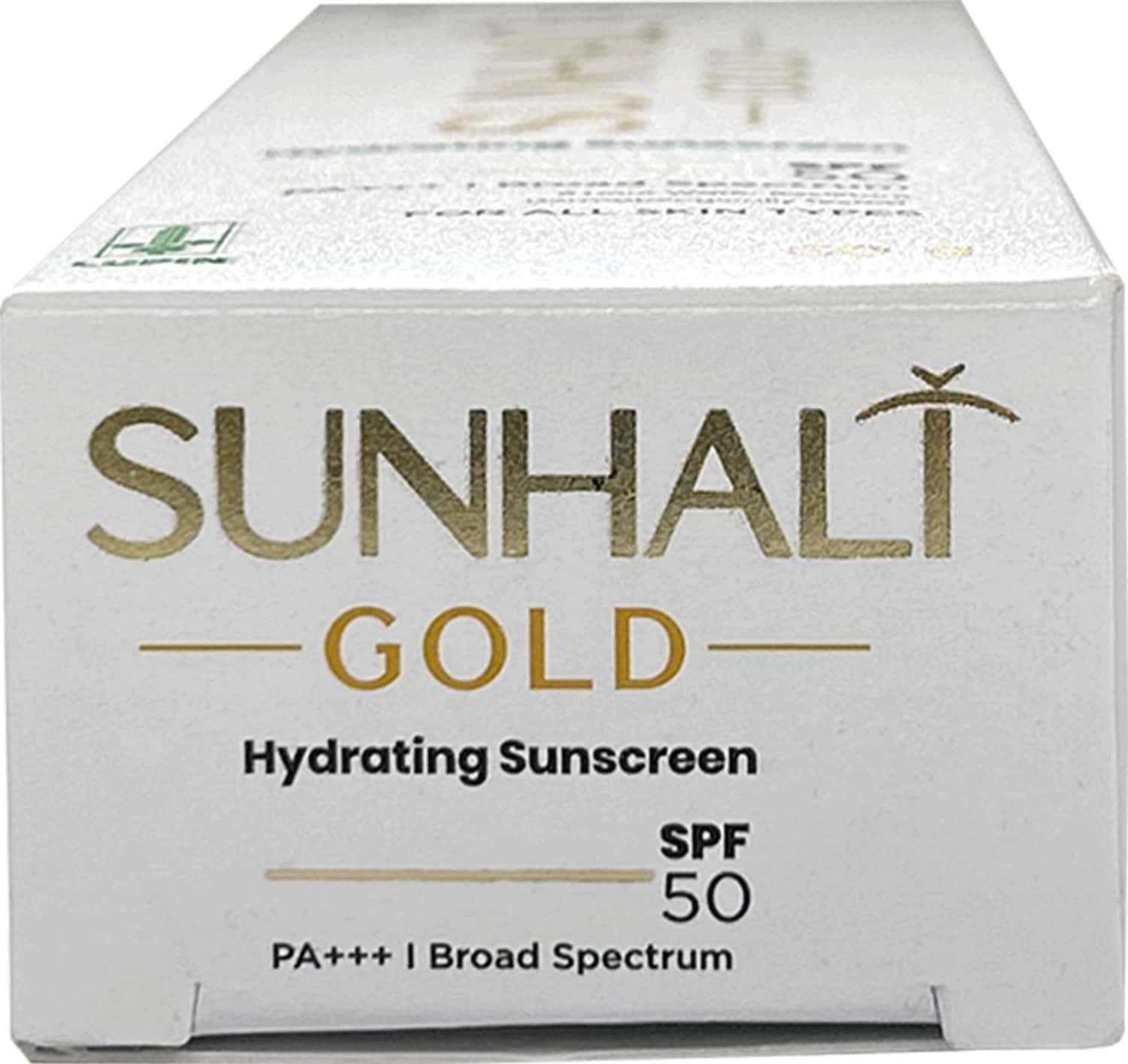 Buy SUNHALI GOLD SPF 50 TUBE OF 60GM HYDRATING SUNSCREEN Online & Get ...