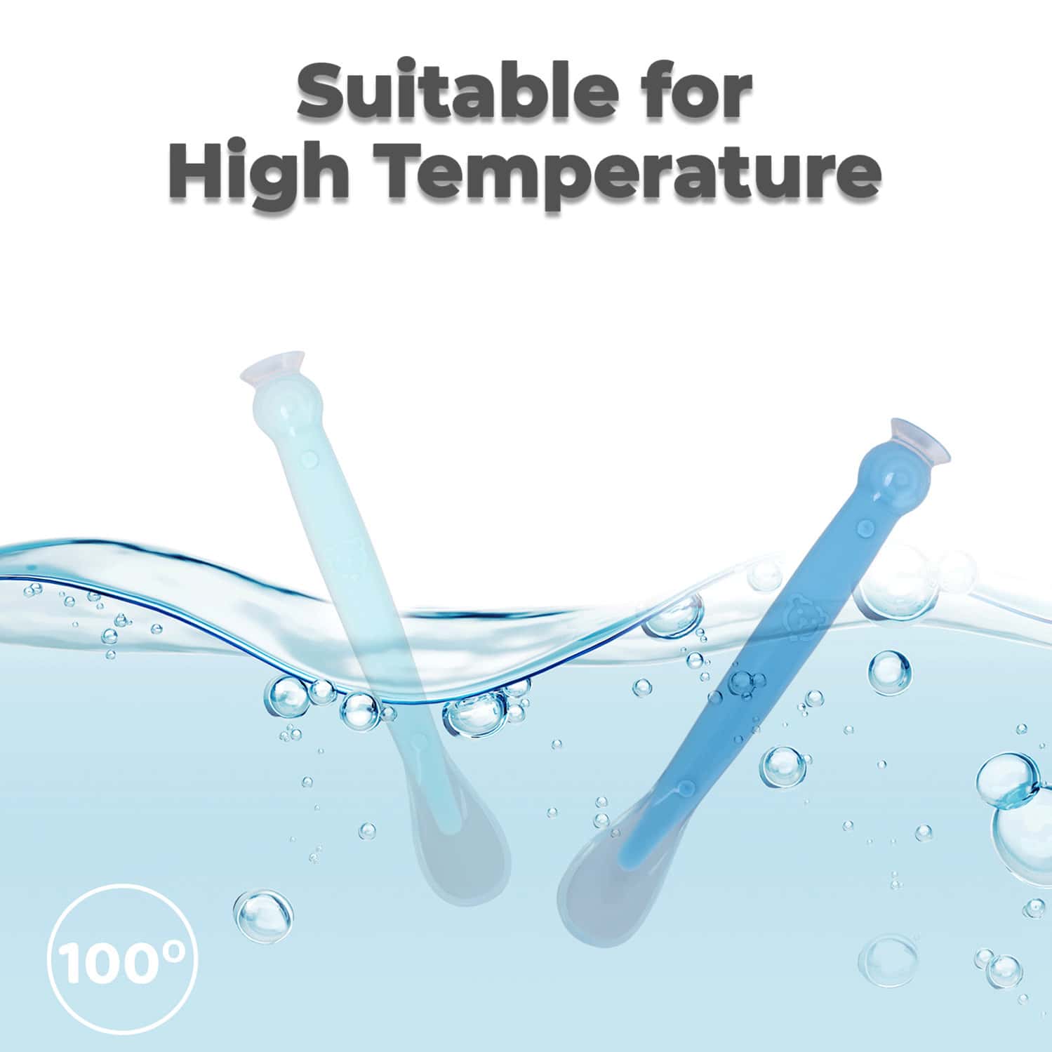 Buy R FOR RABBIT SAFE FEED SILICON SPOON LAKE BLUE & BLUE Online & Get ...