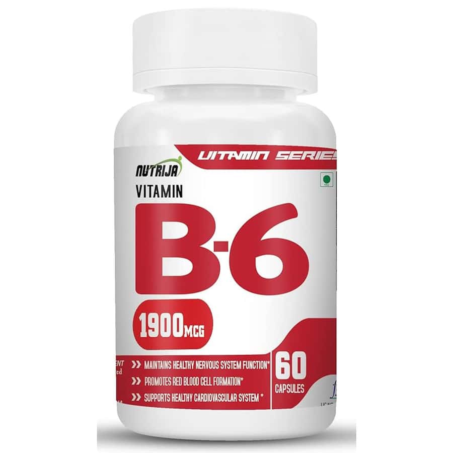 Buy NUTRIJA VITAMIN B6 (120 CAPSULES) Online & Get Upto 60% OFF at ...