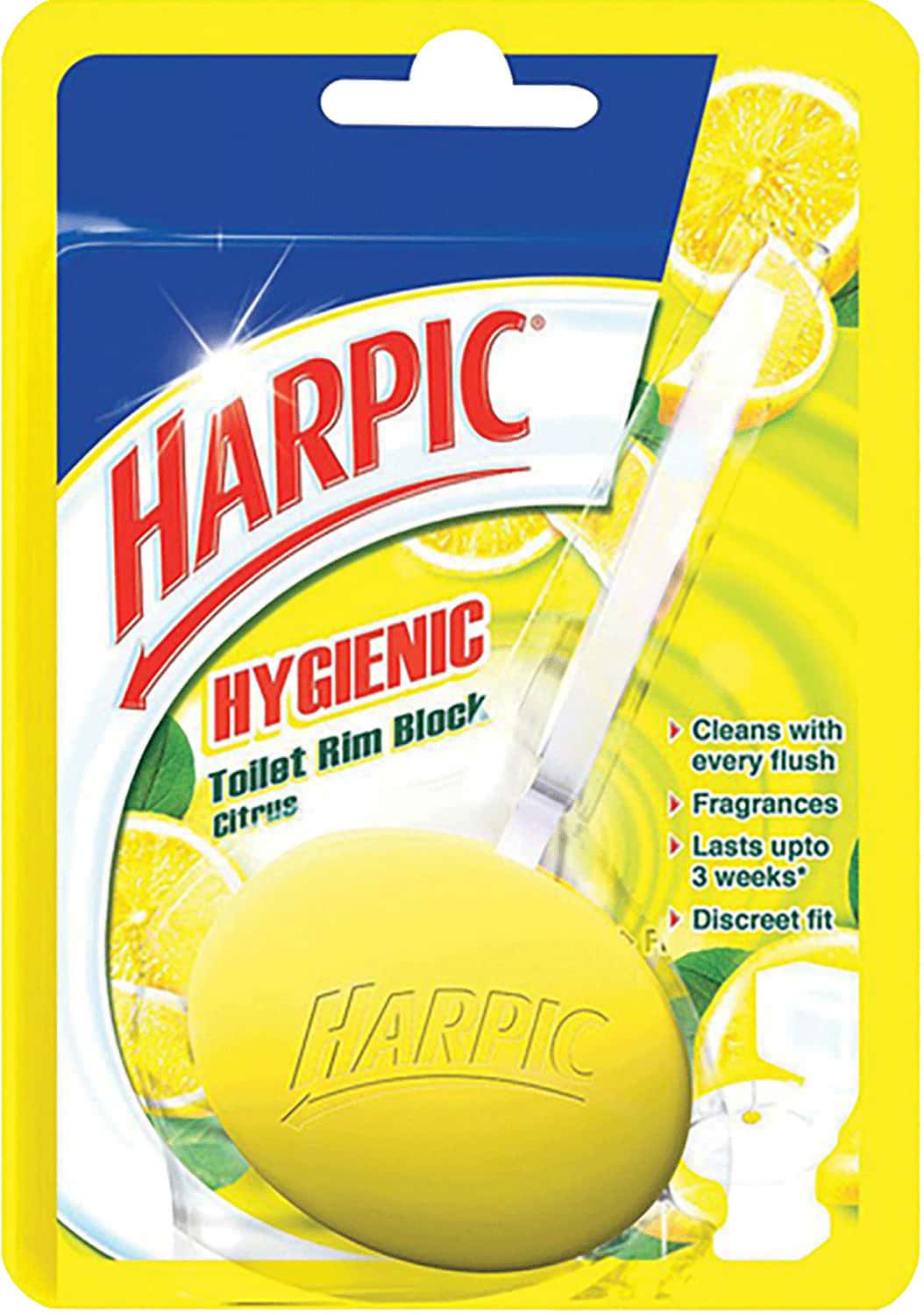 Buy HARPIC POWER FRESH 6 TOILET CLEANER RIM BLOCK, FLORAL DELIGHT - 35 ...