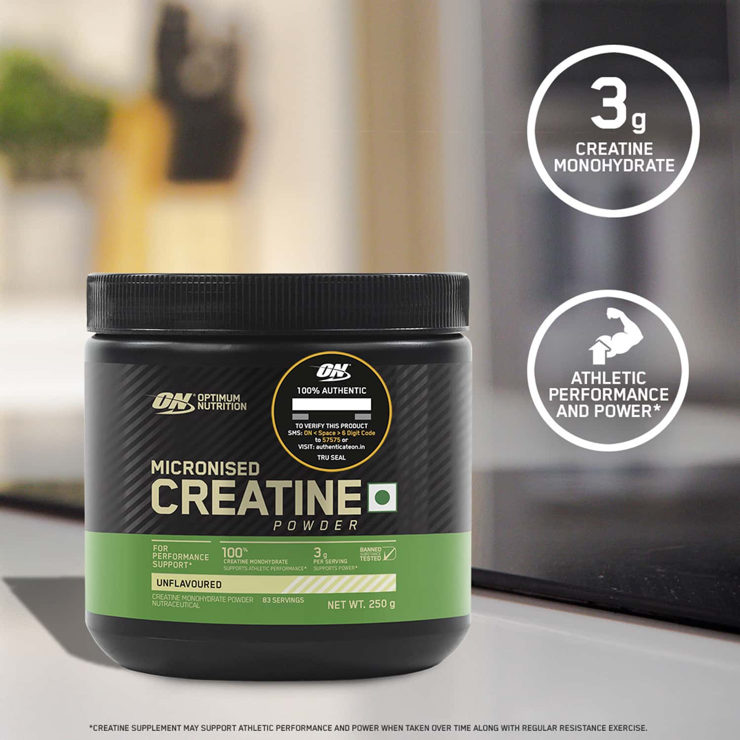 Buy ON INDIA MICRONIZED CREATINE POWDER 250G Online & Get Upto 60% OFF ...