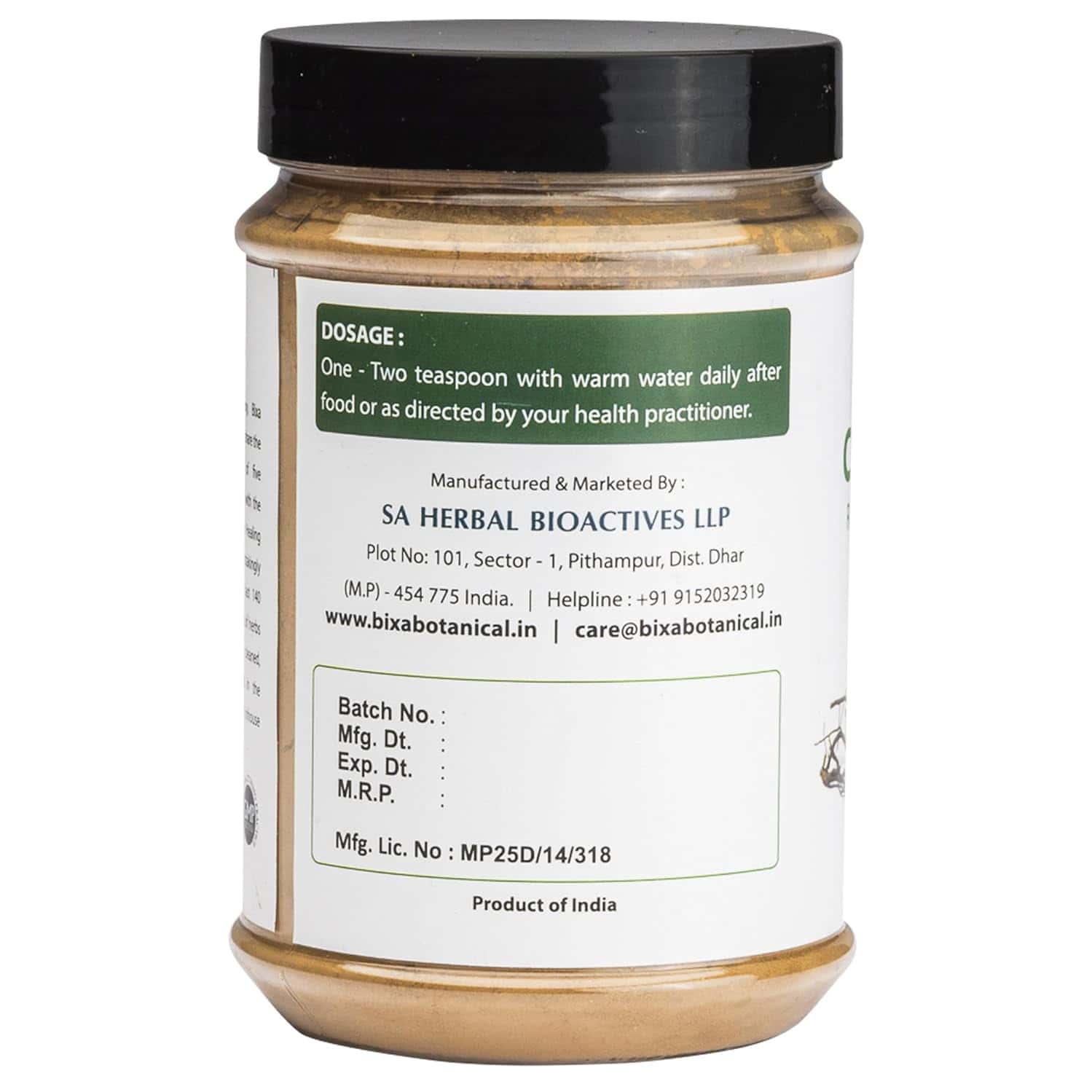 Buy BIXA BOTANICALS CHITRAK ROOT POWDER(PLUMBAGO ZEYLANICA), SUPPORTS ...