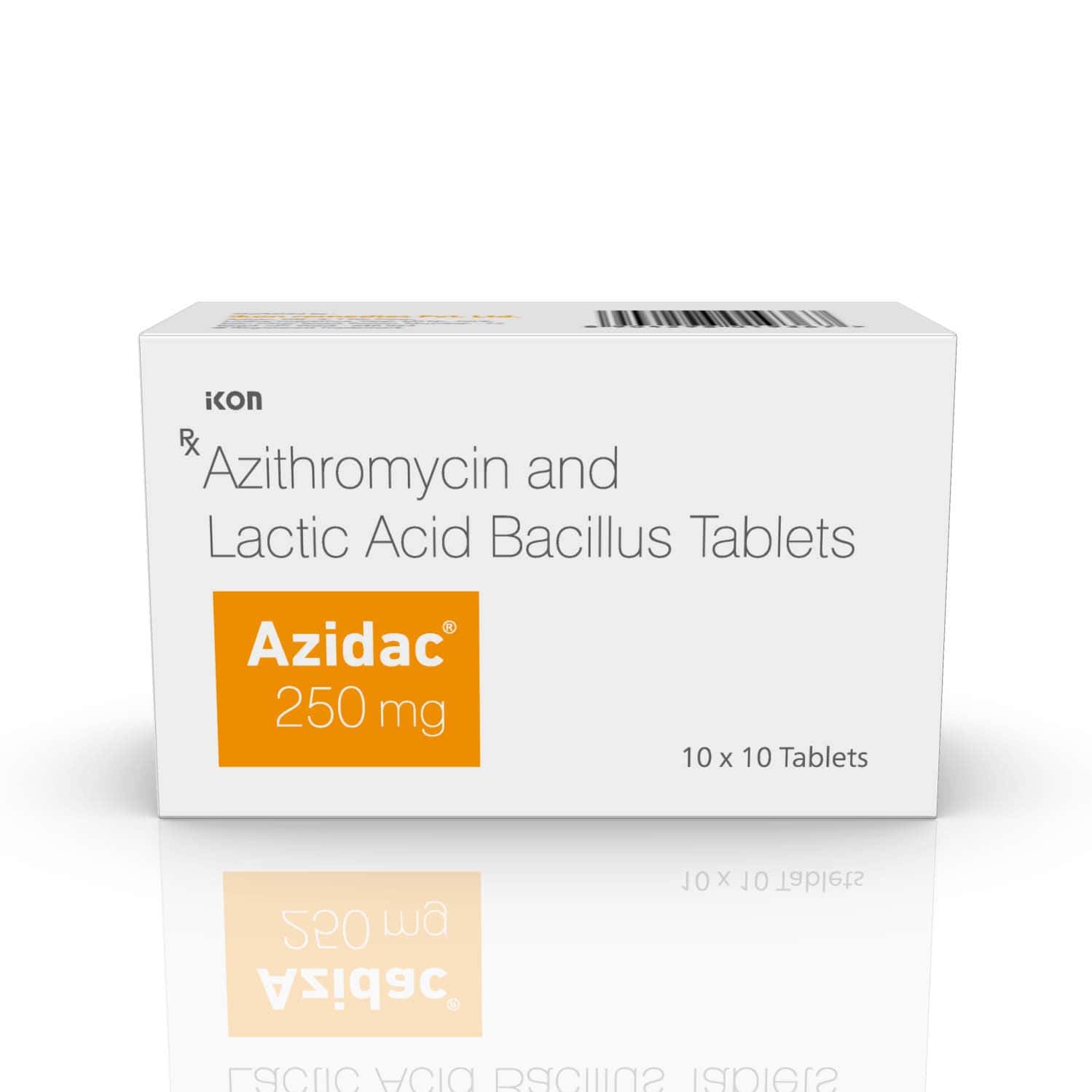 Buy Azidac 250mg Strip Of 10 Tablets Online at Flat 15% OFF | PharmEasy