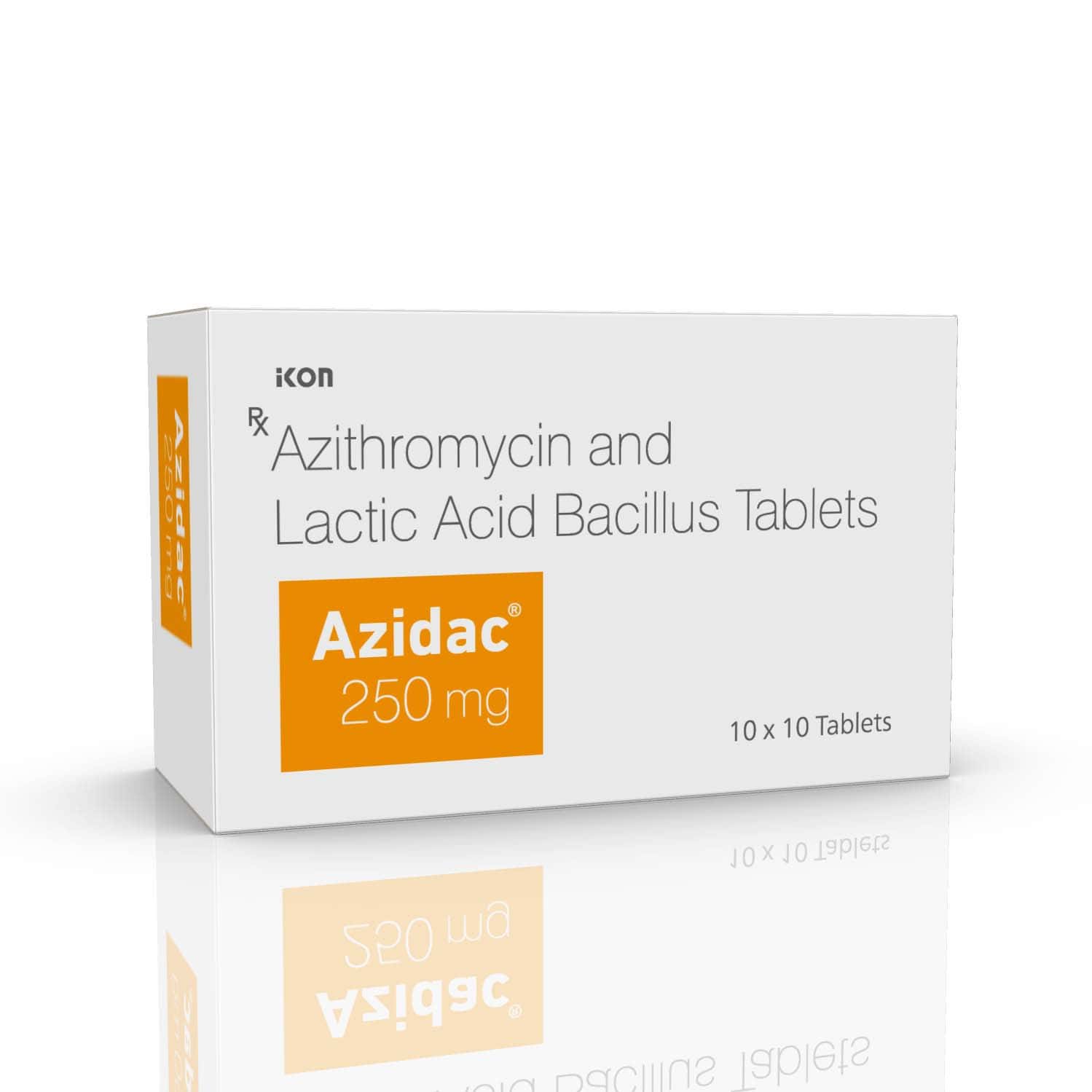 Buy Azidac 250mg Strip Of 10 Tablets Online at Flat 15% OFF | PharmEasy
