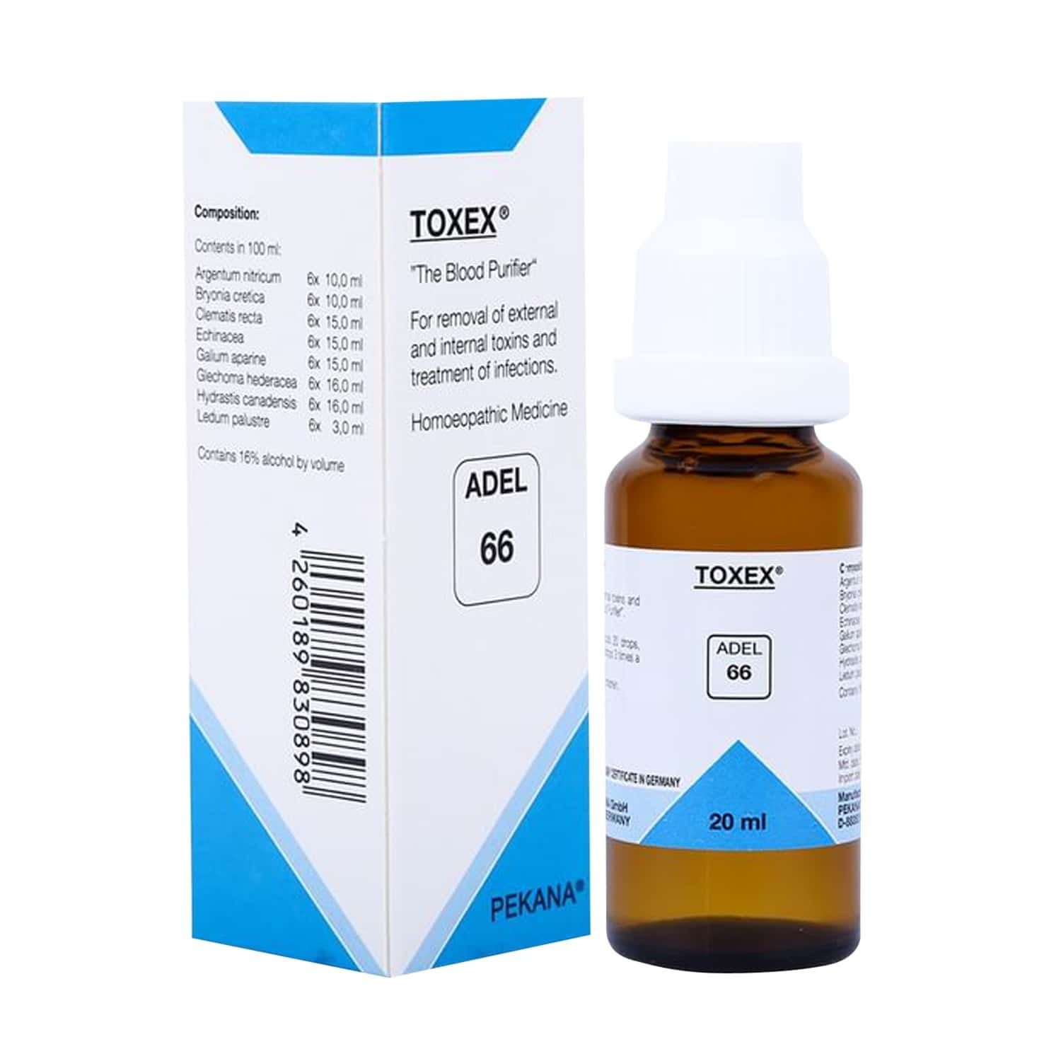 Buy ADEL 66 TOXEX DROPS 20 ML Online & Get Upto 60% OFF at PharmEasy