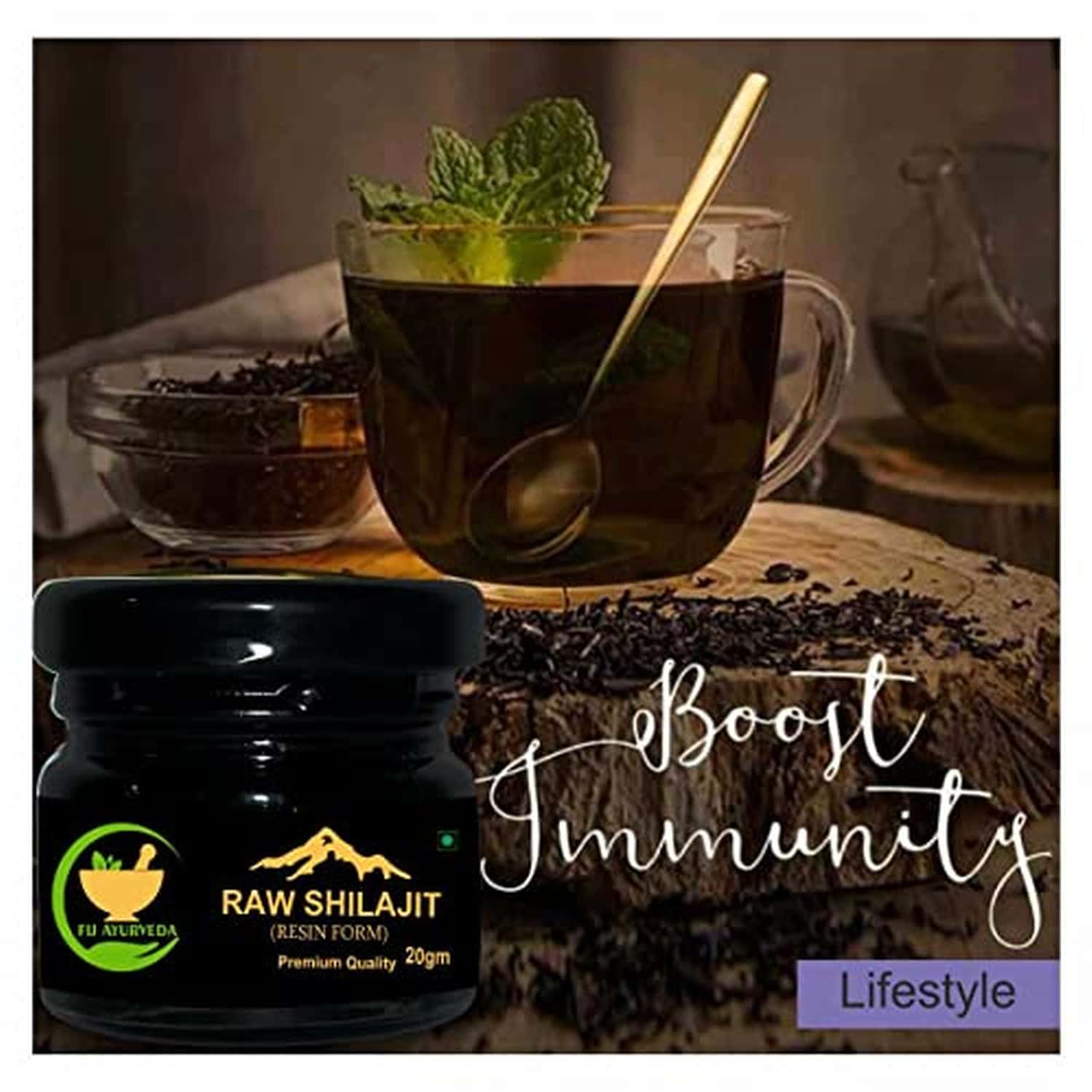 Buy FIJ AYURVEDA PURE AYURVEDIC RAW SHILAJIT/SHILAJIT RESIN (SEMI ...