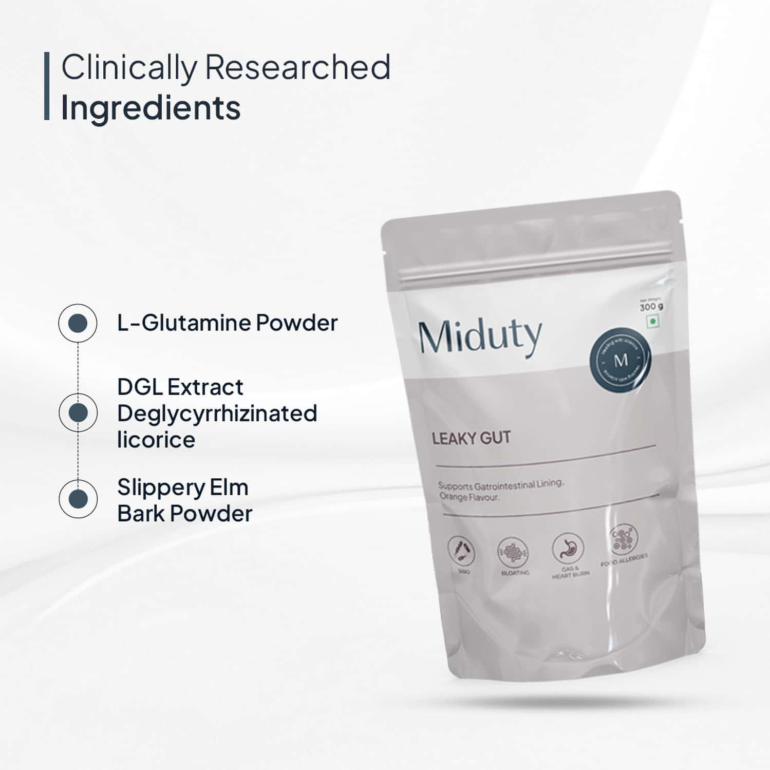 Buy MIDUTY PALAK NOTES LEAKY GUT CONSTIPATION & HEARTBURN RELIEF - L ...