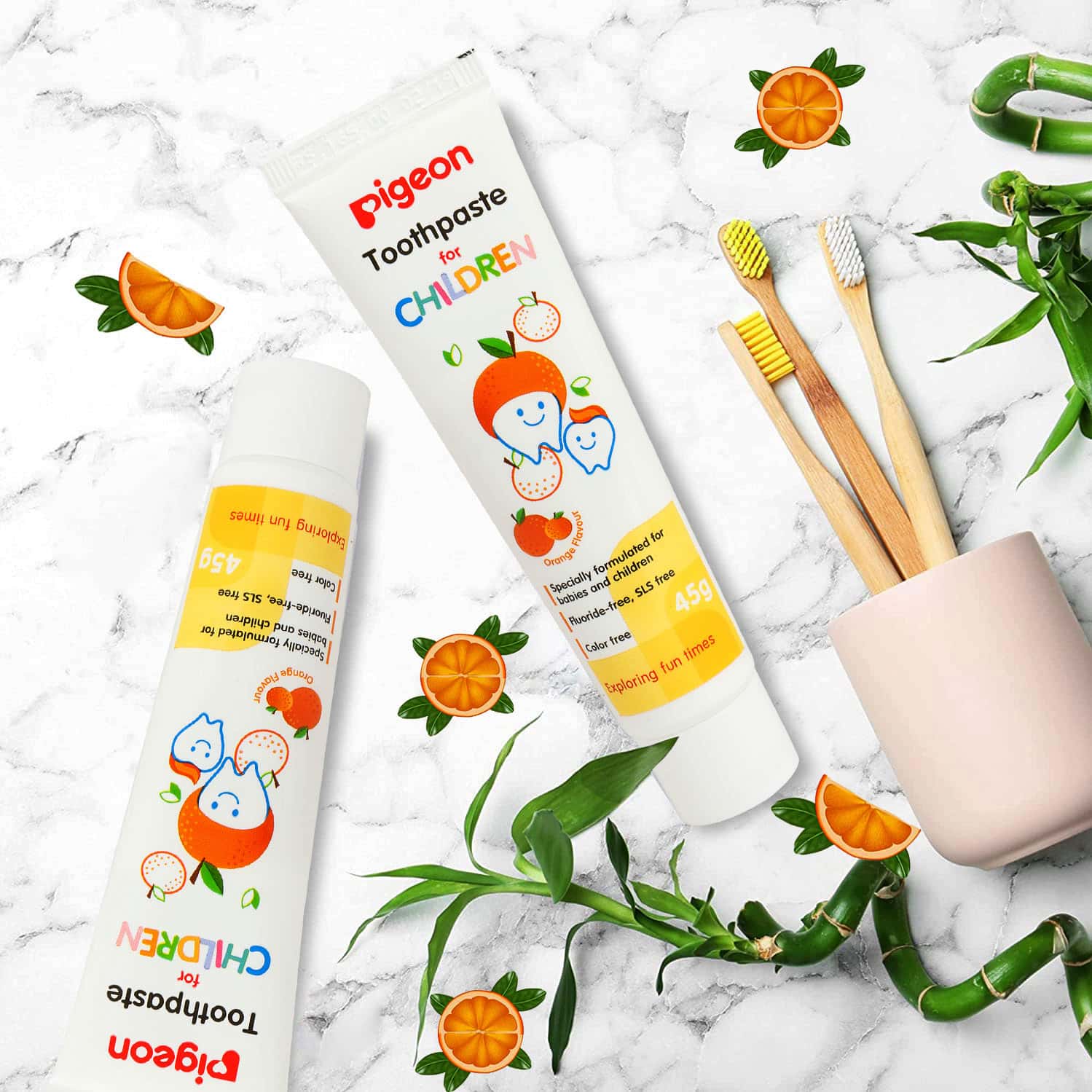 Buy PIGEON CHILDREN TOOTHPASTE ORANGE - 45 GMS Online & Get Upto 60% ...