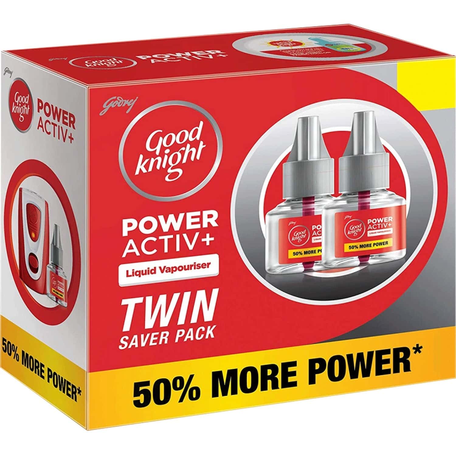 Buy GODREJ GOOD KNIGHT ADVANCED POWER ACTIV+ CARTRIDGE TWIN SAVER ...