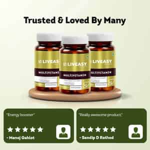 Buy LIVEASY WELLNESS MULTIVITAMIN MULTIMINERAL - IMMUNITY BOOSTER ...