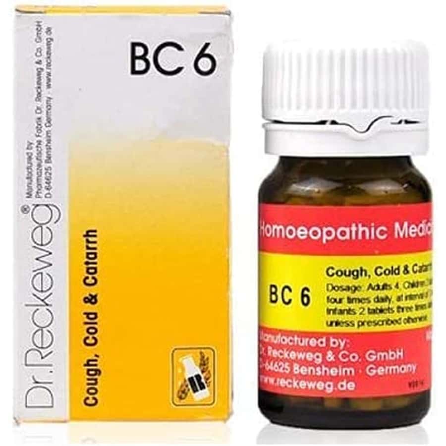Buy DR. RECKEWEG BC 6 TABLET Online & Get Upto 60% OFF at PharmEasy