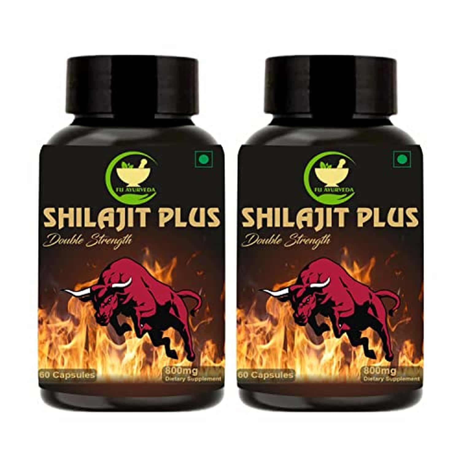 Buy FIJ AYURVEDA SHILAJIT/SHILAJEET PLUS EXTRACT CAPSULE | PREMIUM | ADULTS - 800MG 60 CAPSULES ...