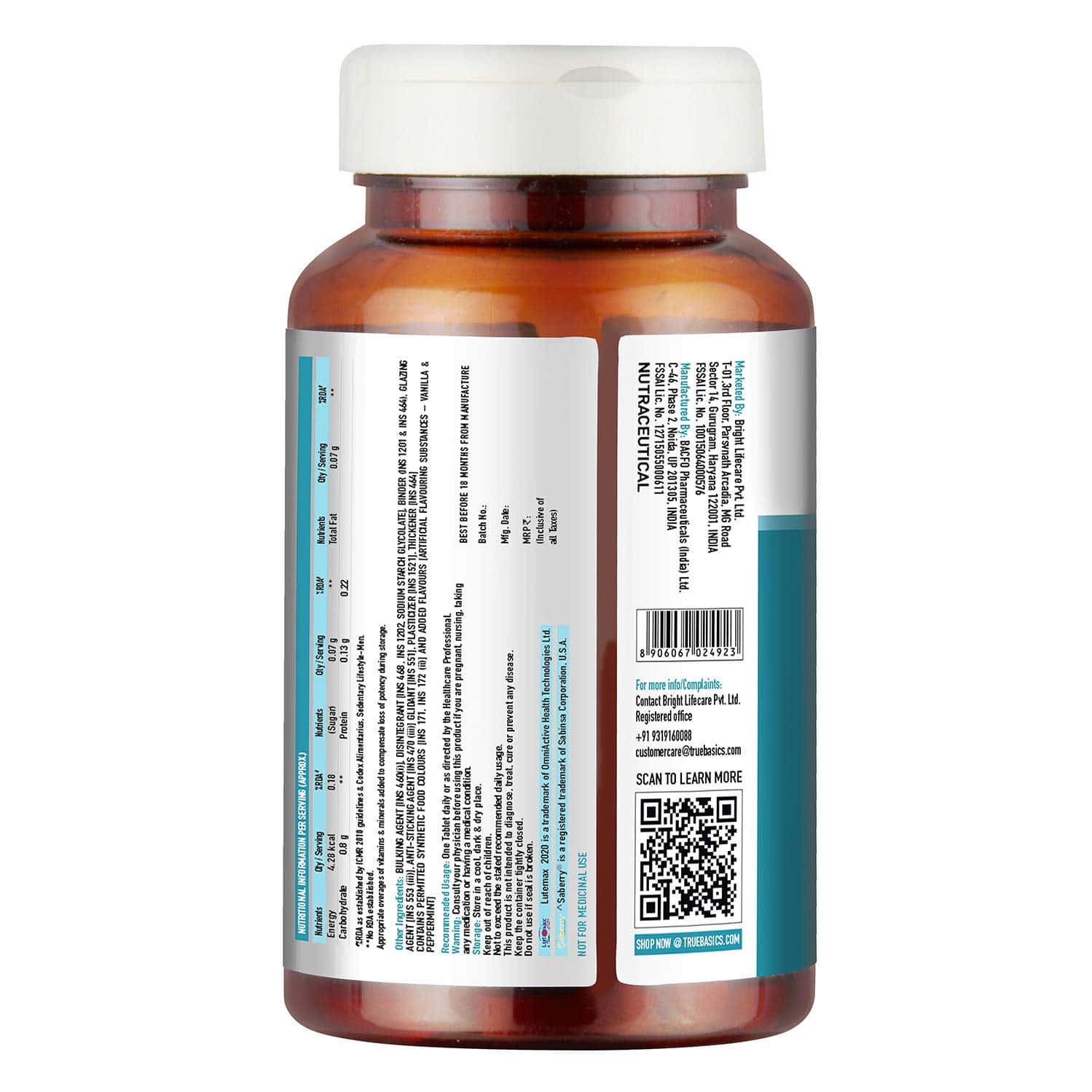 Buy TRUEBASICS MULTIVIT MEN ONE DAILY, 90 TABLETS (MULTIVITAMIN MEN ...