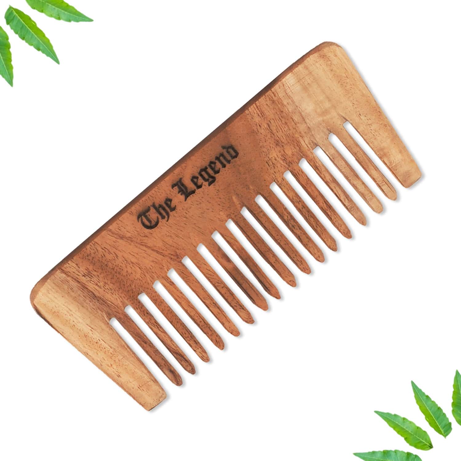 Buy THE LEGEND ORGANIC NEEM WOODEN WIDE TEETH COMB Online & Get Upto 60 ...