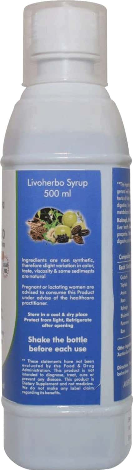 Buy VED TATTVA LIVOHERBO SYRUP 500ML | NATURAL SYRUP FOR LIVER SUPPORT ...