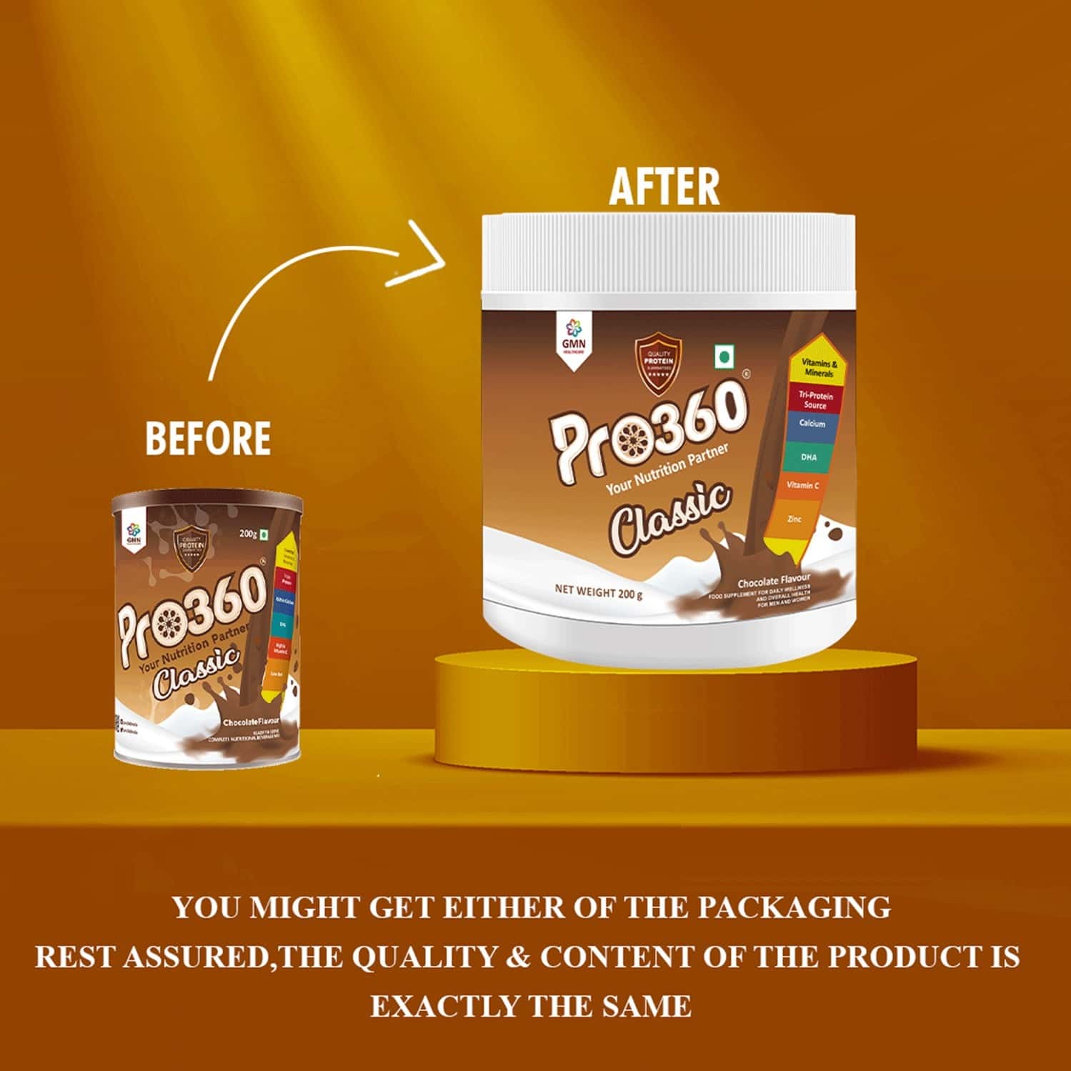 Buy PRO360 CLASSIC CHOCOLATE NUTRITIONAL PROTEIN SUPPLEMENT POWDER JAR ...