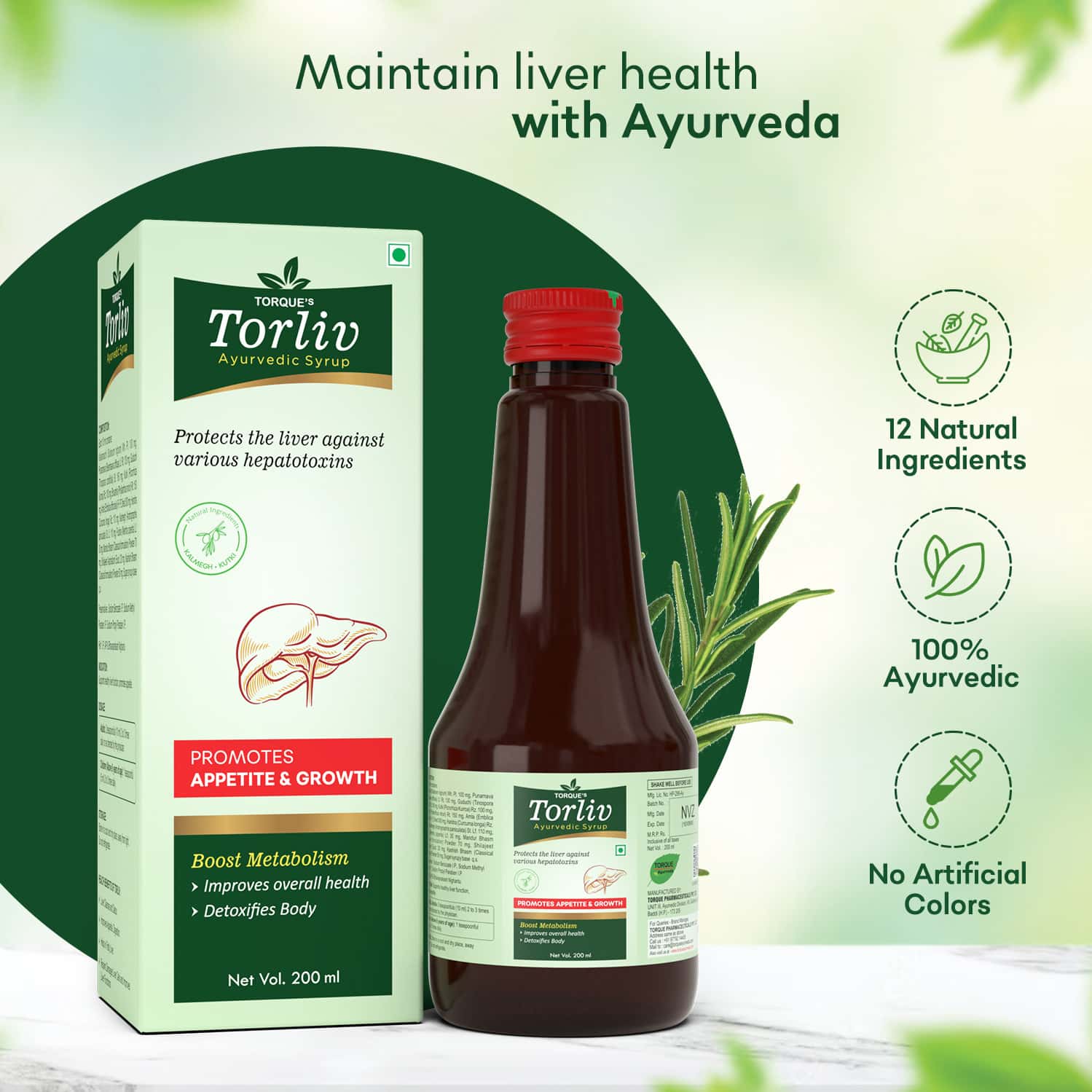 Buy TORLIV 200ML PACK OF 6 Online & Get Upto 60% OFF at PharmEasy
