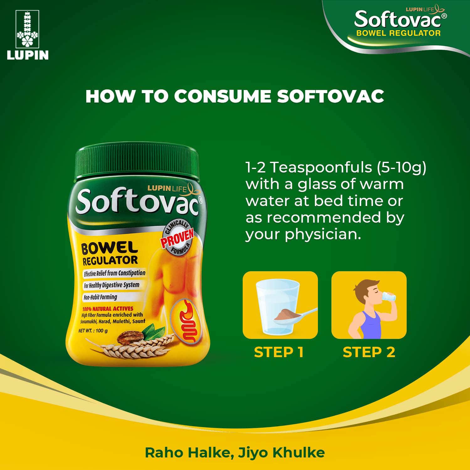 Buy SOFTOVAC CONSTIPATION POWDER BOTTLE OF 450 G Online & Get Upto 60% ...