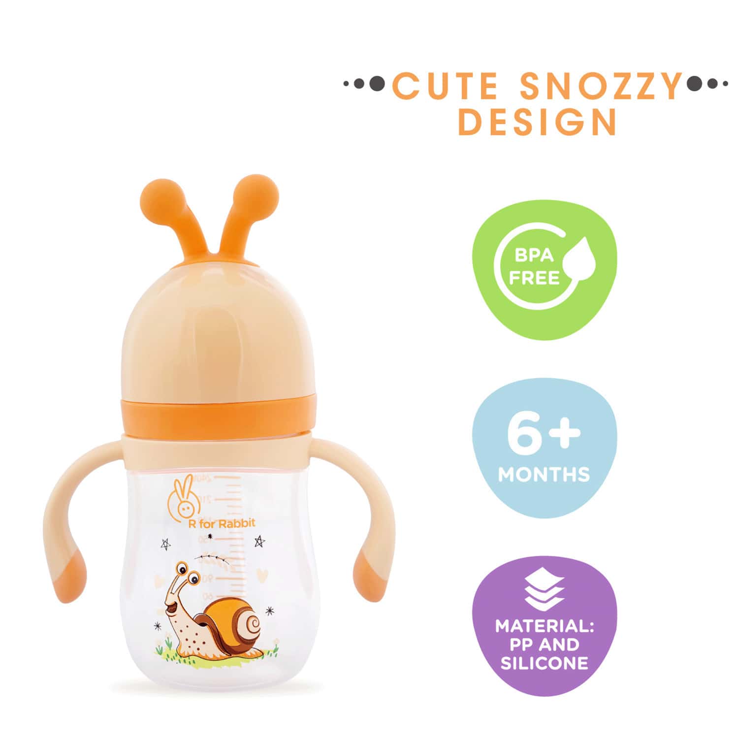 Buy R FOR RABBIT SNOOZY BABY SPOUT SIPPY CUP YELLOW Online & Get Upto ...