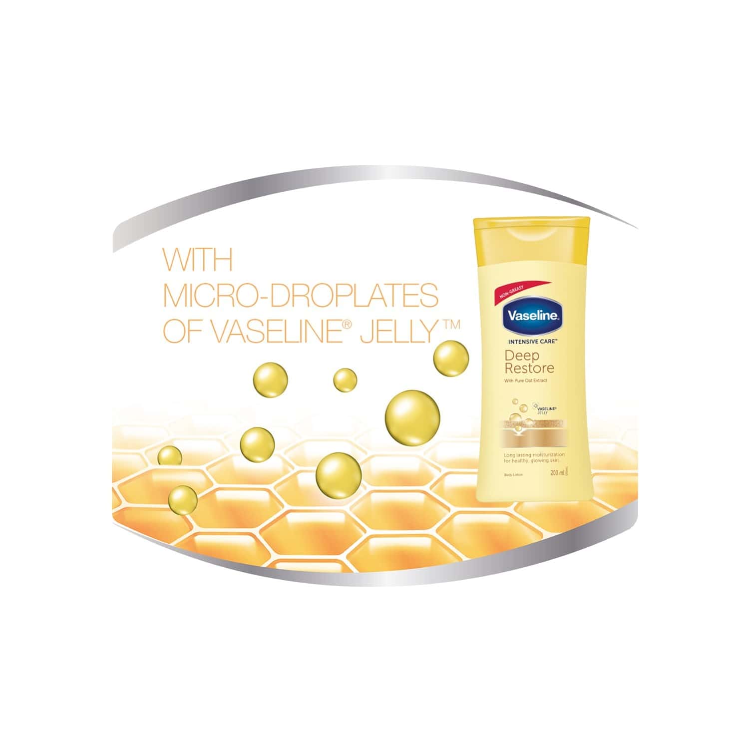 Buy VASELINE INTENSIVE CARE DEEP RESTORE BODY LOTION BOTTLE OF 200 ML ...