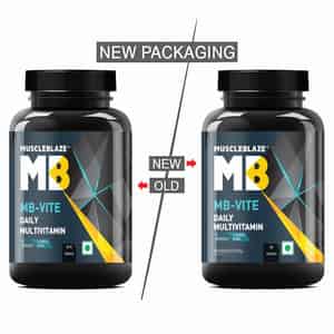 Buy MUSCLEBLAZE MB-VITE DAILY MULTIVITAMIN (60 TABLETS) | WITH 51 ...