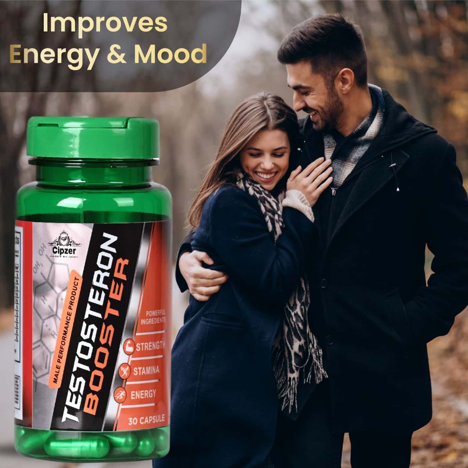 Buy CIPZER TESTOSTERONE BOOSTER CAPSULE INCREASE STAMINA,ENHANCES ...