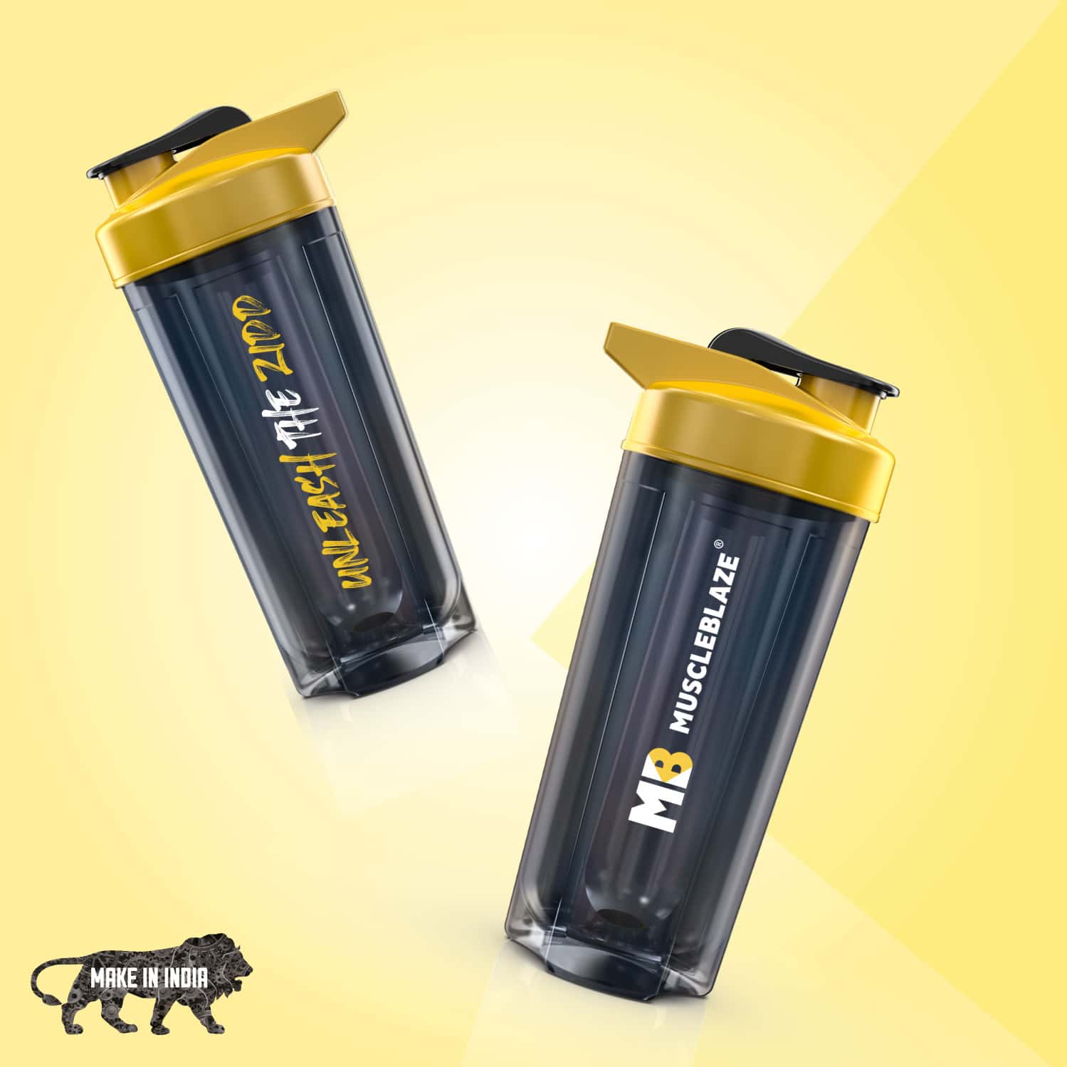 Buy MUSCLEBLAZE ZIDD PRO 2.0 SHAKER BOTTLE, 100% LEAKPROOF, BPA-FREE ...