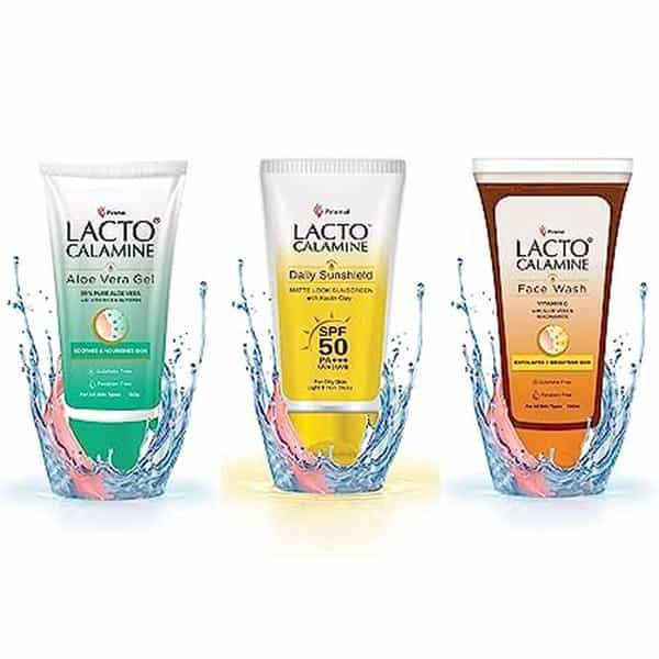 Buy LACTO CALAMINE ACTIVATED CHARCOAL FACE WASH + ALOE VERA GEL ...