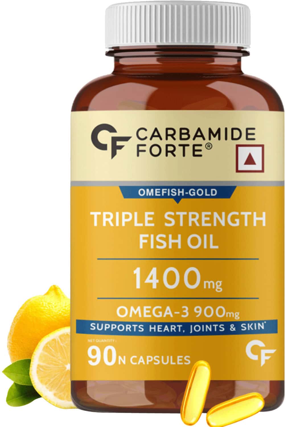 Buy CARBAMIDE FORTE TRIPLE STRENGTH FISH OIL 1400MG WITH OMEGA 3-90 ...