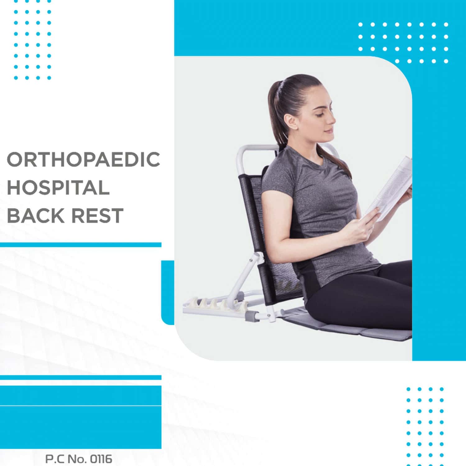 Buy VISSCO ORTHOPAEDIC HOSPITAL BACK REST|BACK SUPPORT FOR HOSPITALISED ...