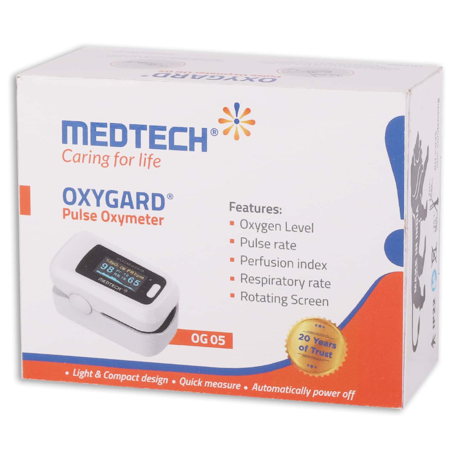 Buy MEDTECH PULSE OXIMETER OG 05 Online & Get Upto 60% OFF at PharmEasy