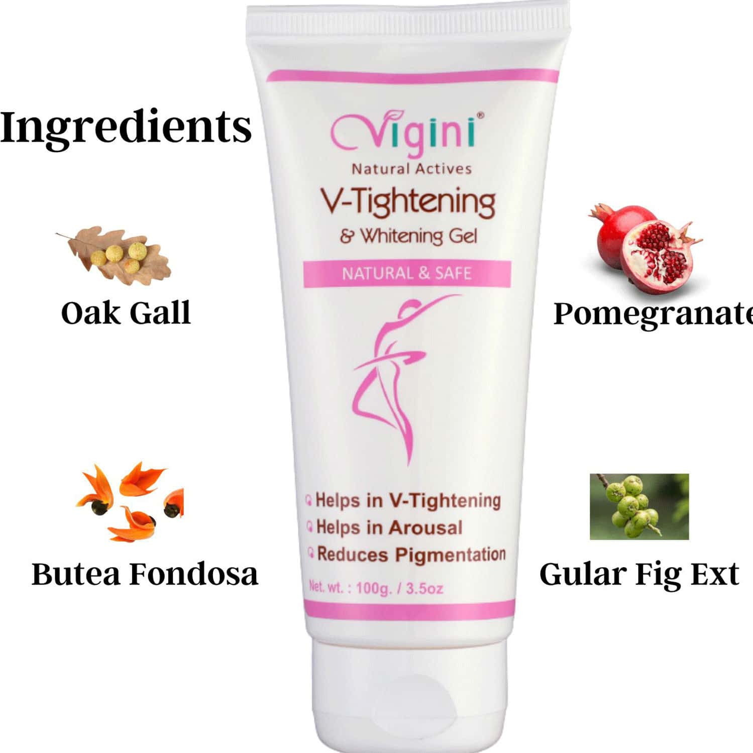 Buy VIGINI INTIMATE VAGINAL V WHITENING TIGHTENING GEL + CUM ...