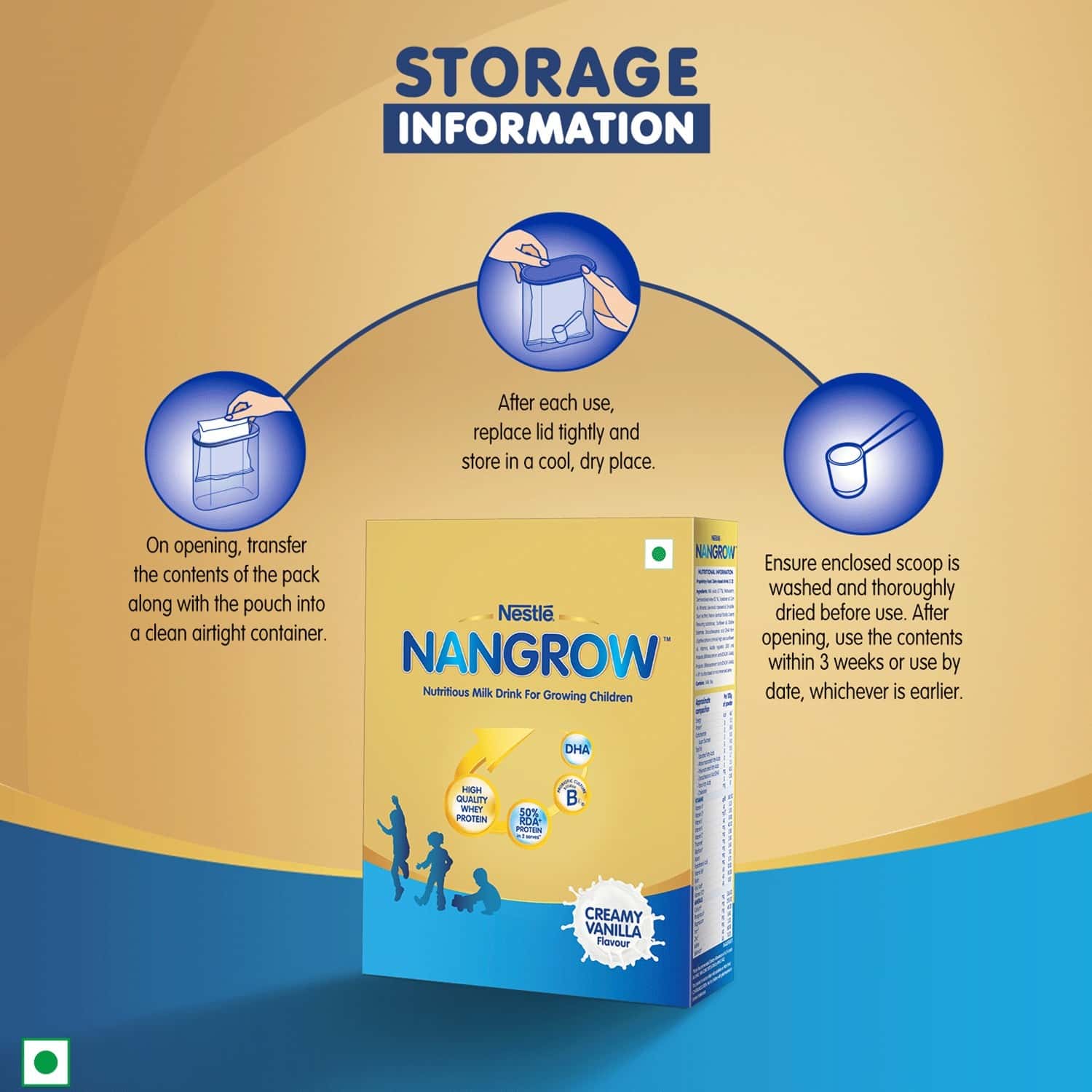 Buy NESTLE NANGROW NUTRITIOUS MILK DRINK FOR GROWING CHILDREN (2-5 ...