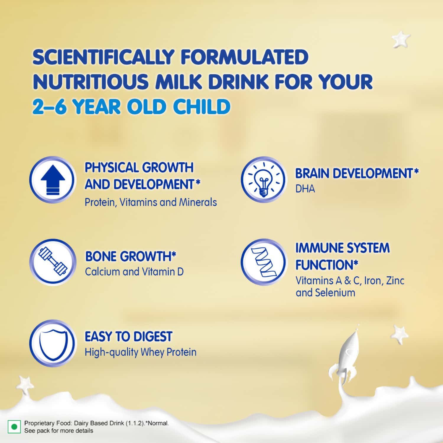 Buy NESTLE NANGROW NUTRITIOUS MILK DRINK FOR GROWING CHILDREN 2 TO 6 ...