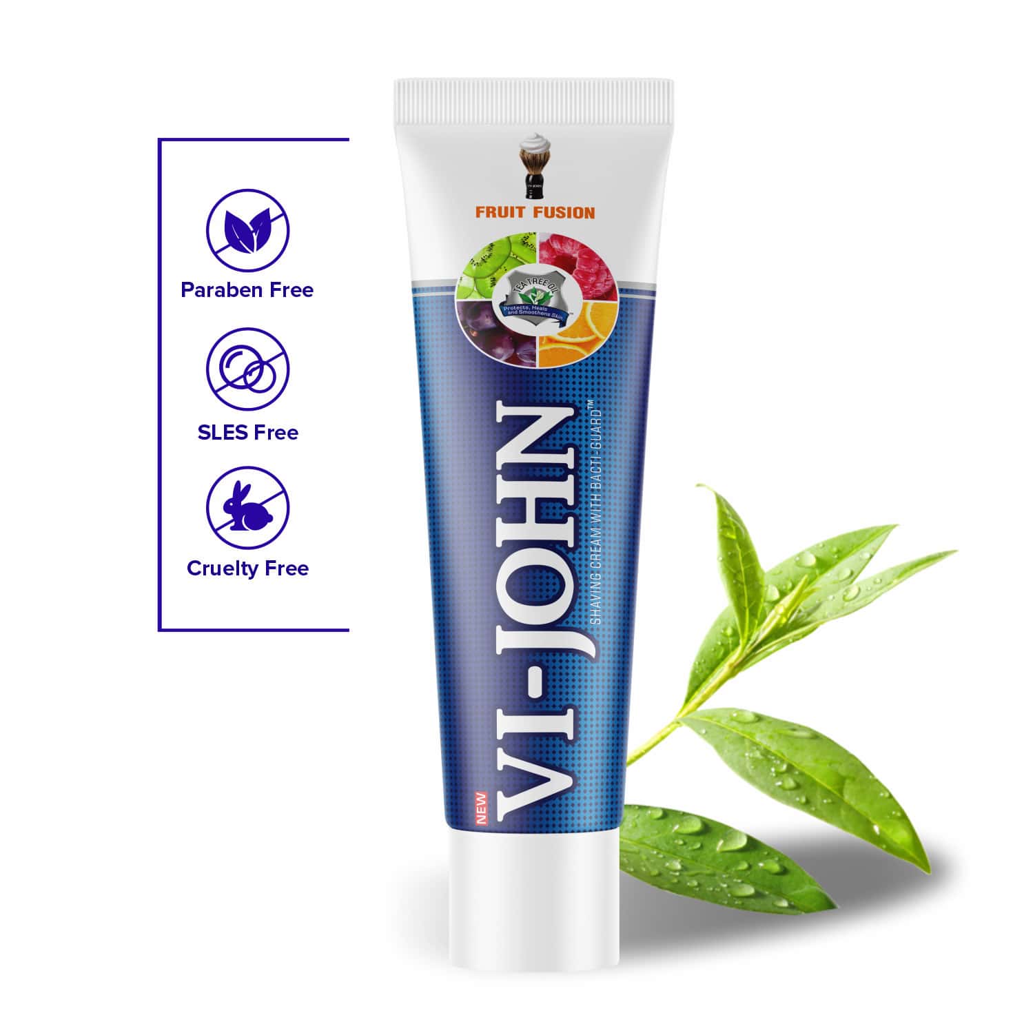 Buy VI-JOHN COMBO PACK OF FRUIT FUSION SHAVING CREAM 125G & MASTER ...