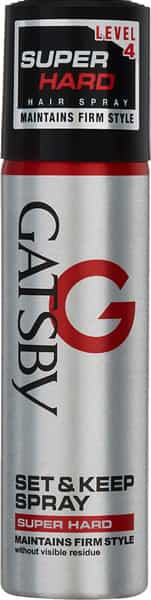 Buy GATSBY HAIR SPRAY SET & KEEP SUPER HARD 66ML Online & Get Upto 60% ...