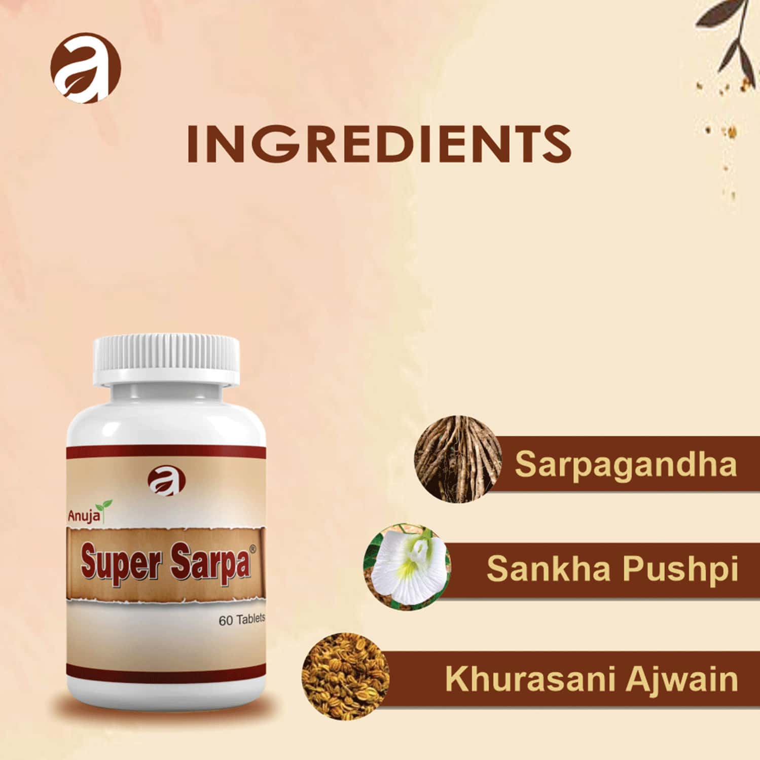 Buy SUPER SARPA TABLETS - 60 TAB Online & Get Upto 60% OFF at PharmEasy