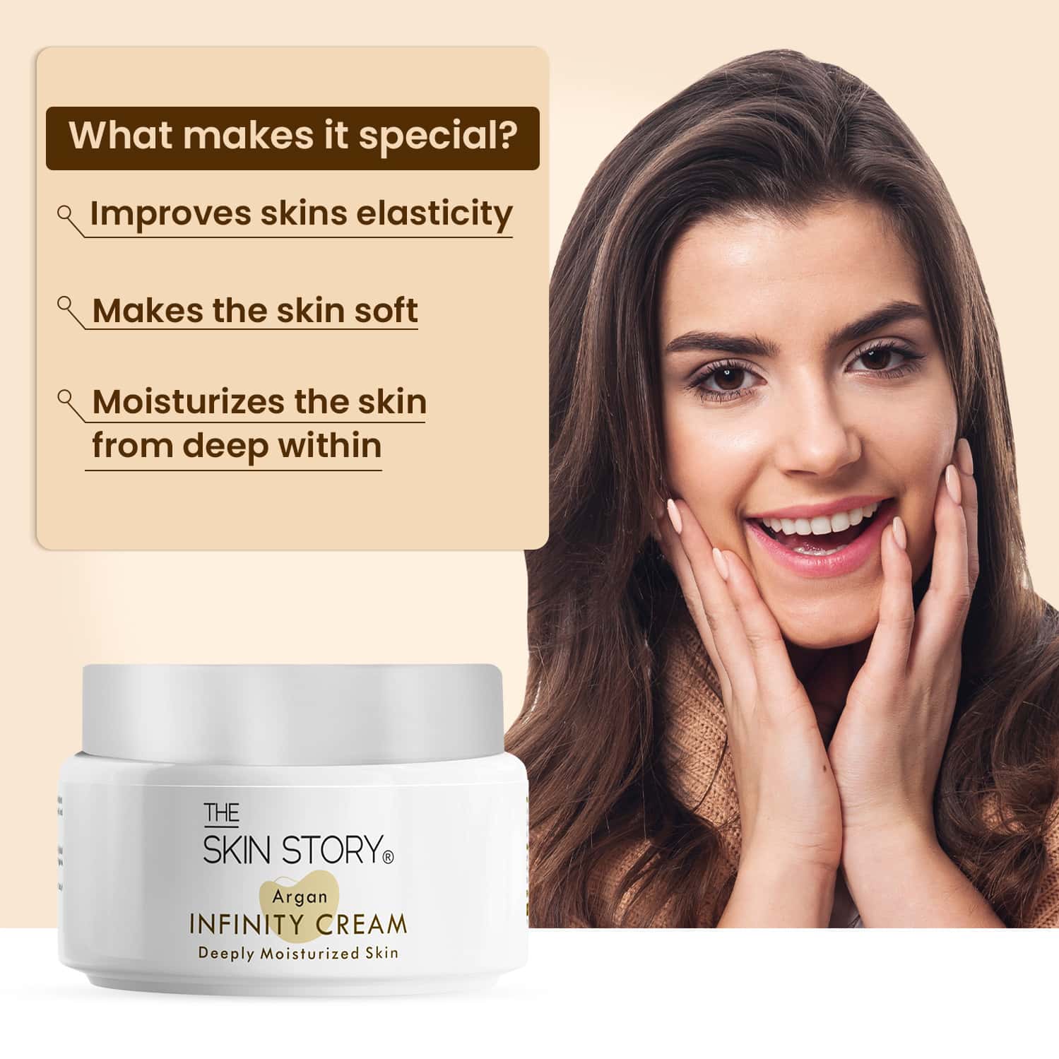 Buy THE SKIN STORY ARGAN INFINITY CREAM, 50G Online & Get Upto 60% OFF ...