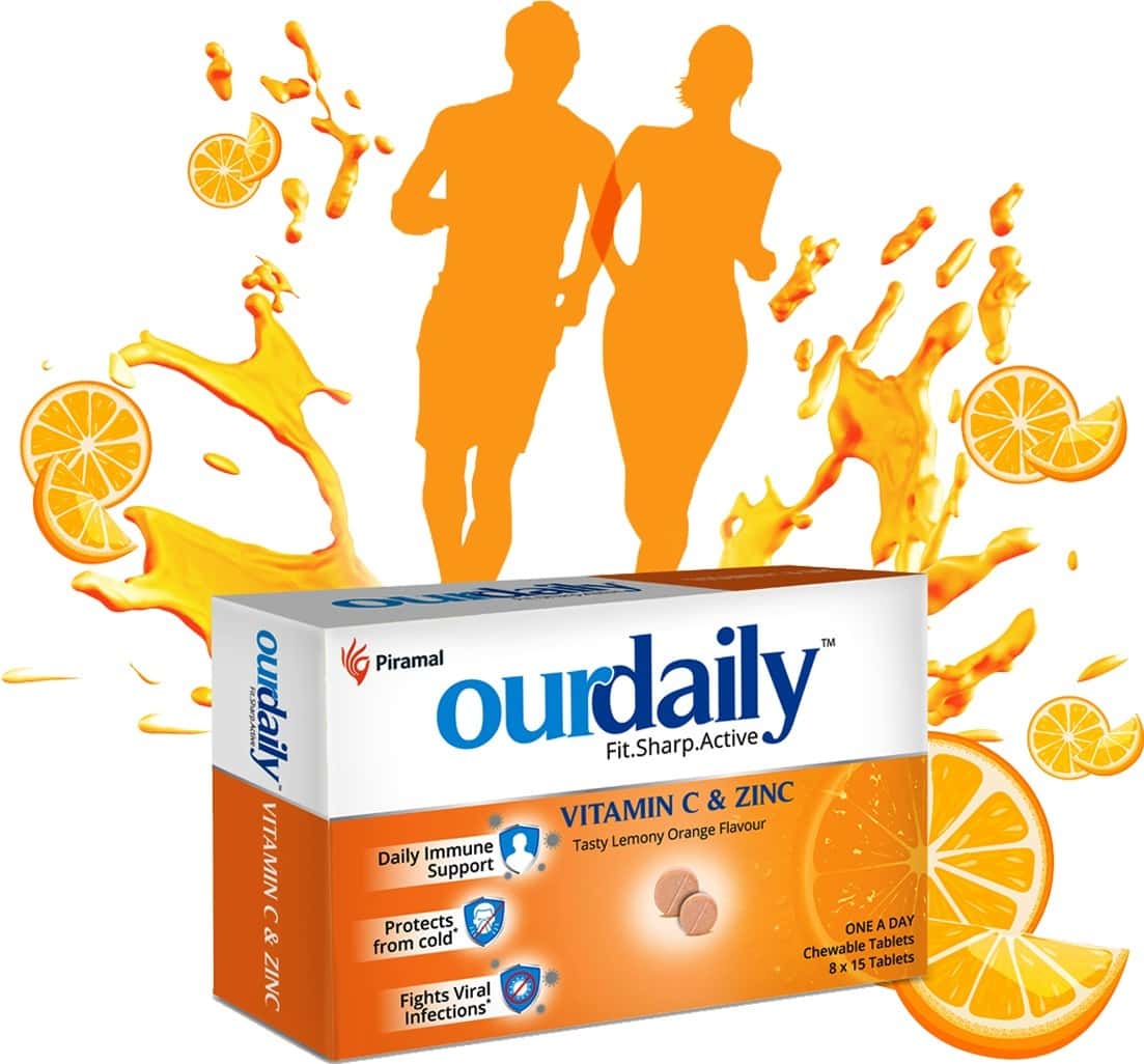 Buy OURDAILY VITAMIN C ( 500MG ) & ZINC CHEWABLE TABLETS-BUILDS ...