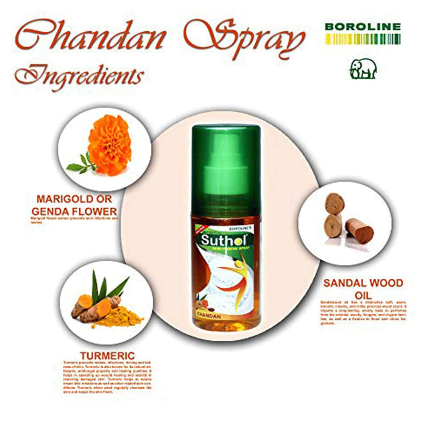 Buy BOROLINE SUTHOL ACTIVE ANTISEPTIC SPRAY - COMBO PACK OF NEEM ...