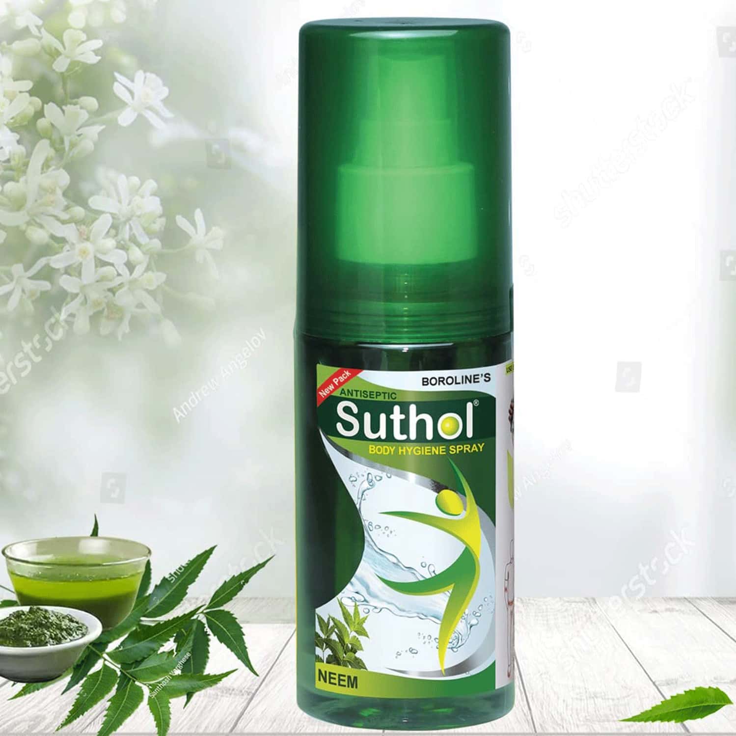 Buy BOROLINE SUTHOL ACTIVE ANTISEPTIC SPRAY - COMBO PACK OF NEEM ...
