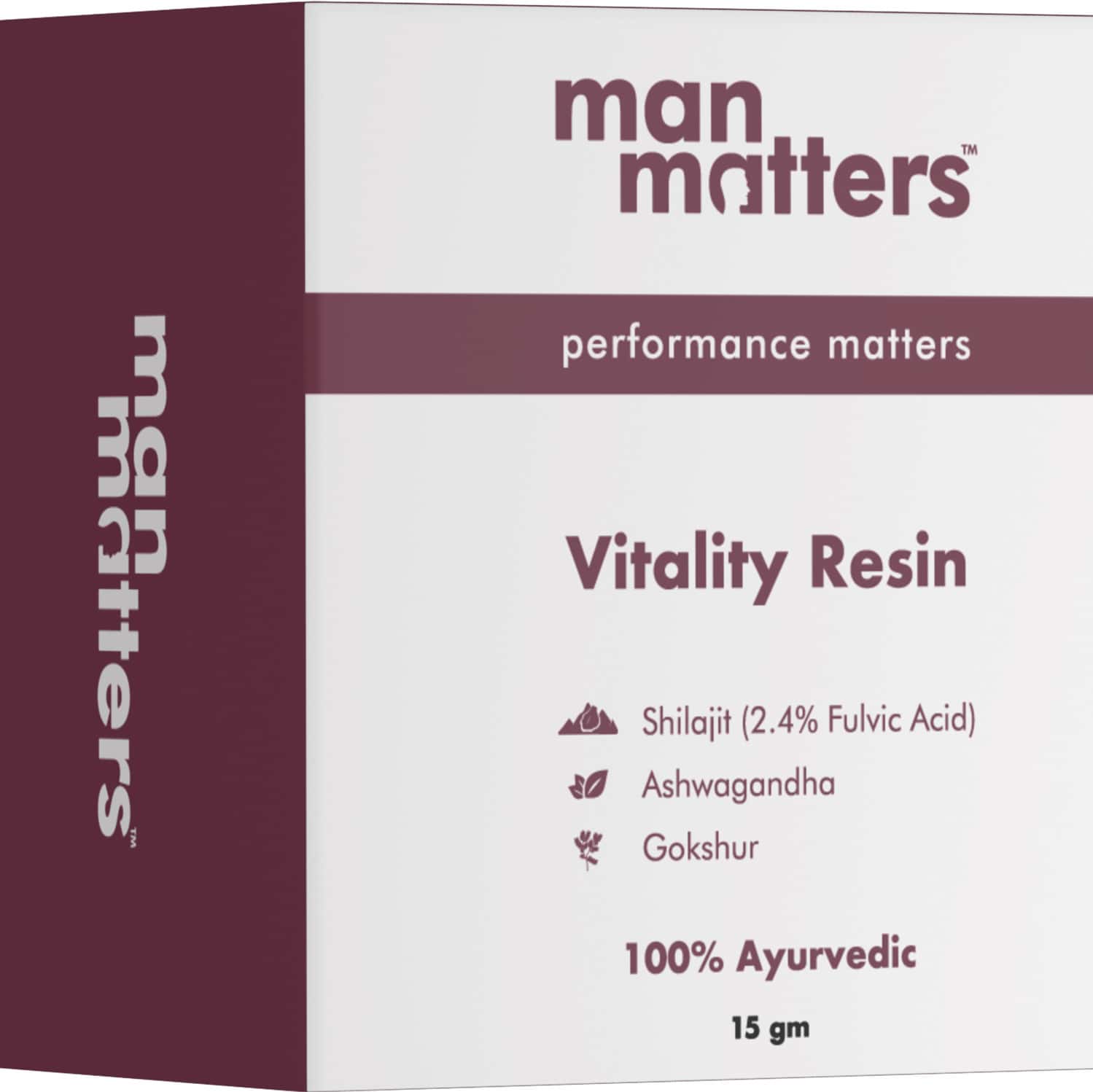 Buy MAN MATTERS VITALITY RESIN 15 G Online & Get Upto 60% OFF at PharmEasy