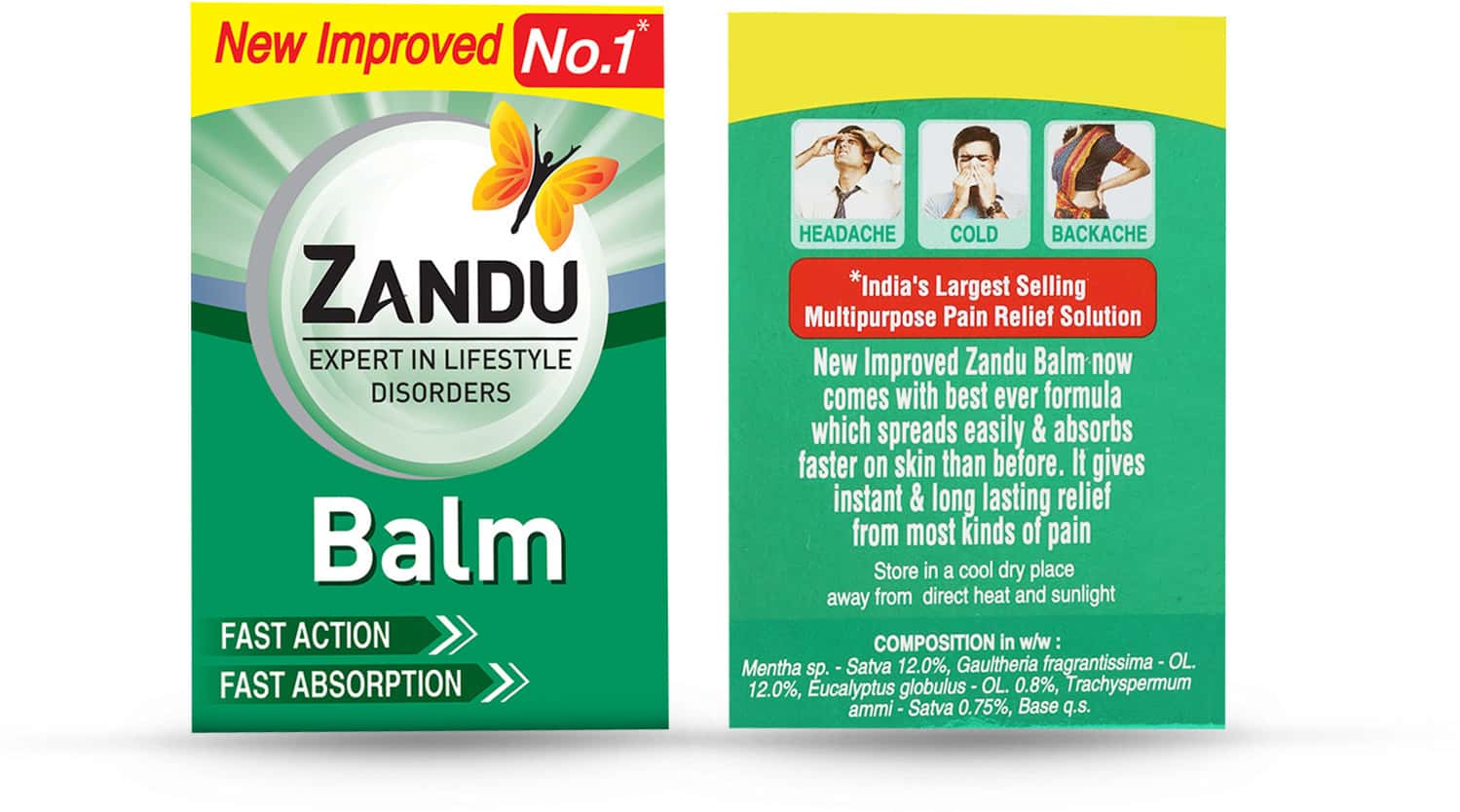 Buy ZANDU PAIN RELIEF BALM BOTTLE OF 50 ML Online & Get Upto 60% OFF at ...