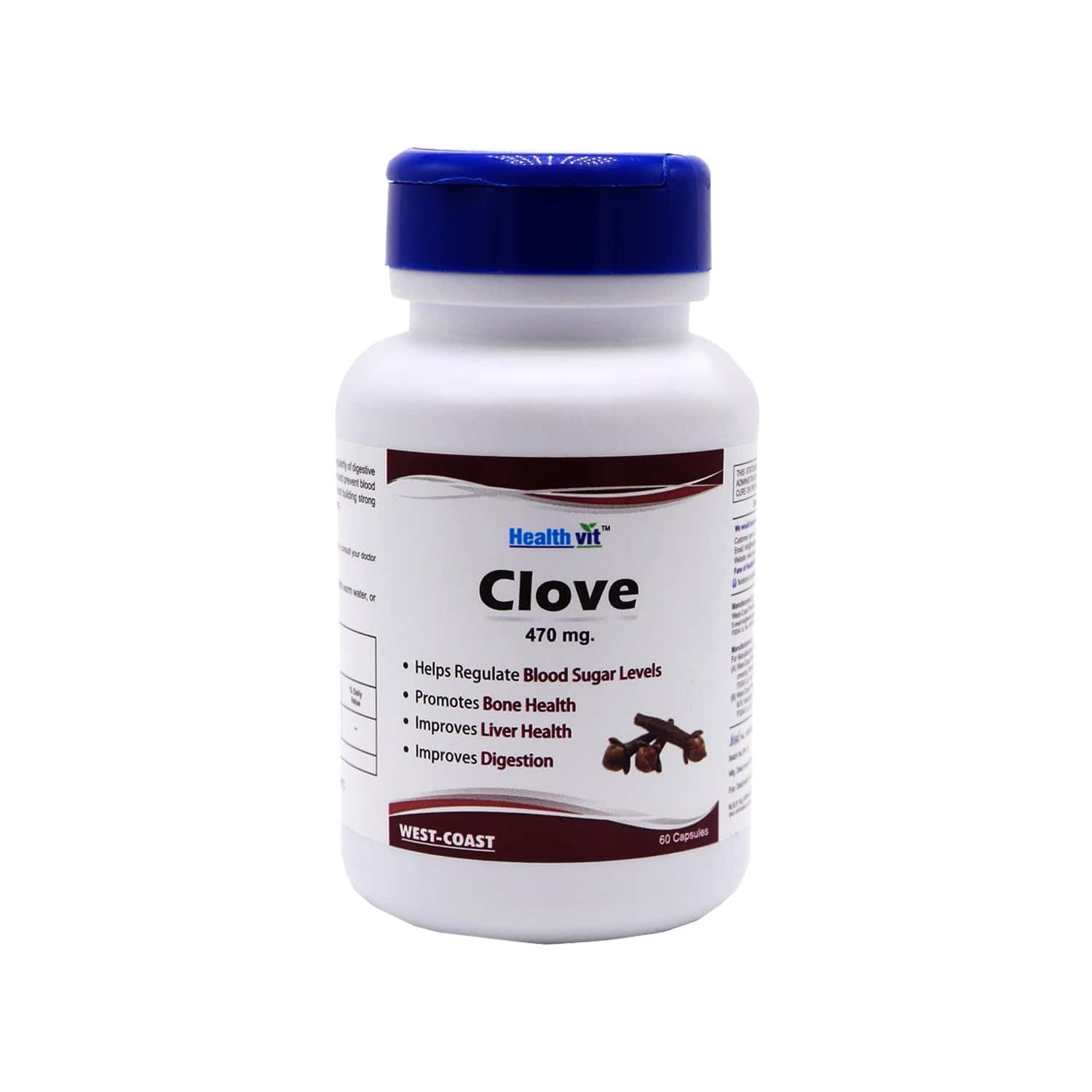 Buy HEALTHVIT CLOVE 470 MG -60 CAPSULES Online & Get Upto 60% OFF at ...