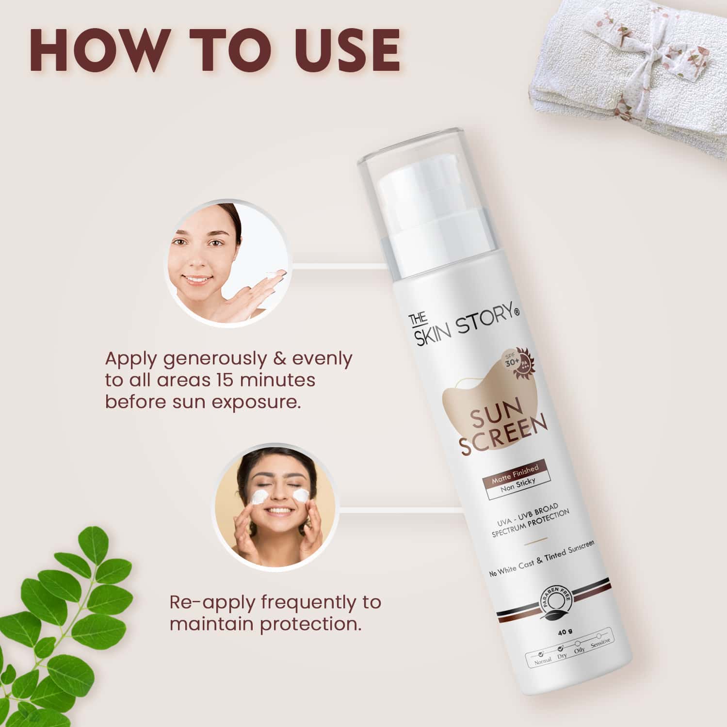 Buy THE SKIN STORY SUNSCREEN SPF 30, 40G Online & Get Upto 60% OFF at ...