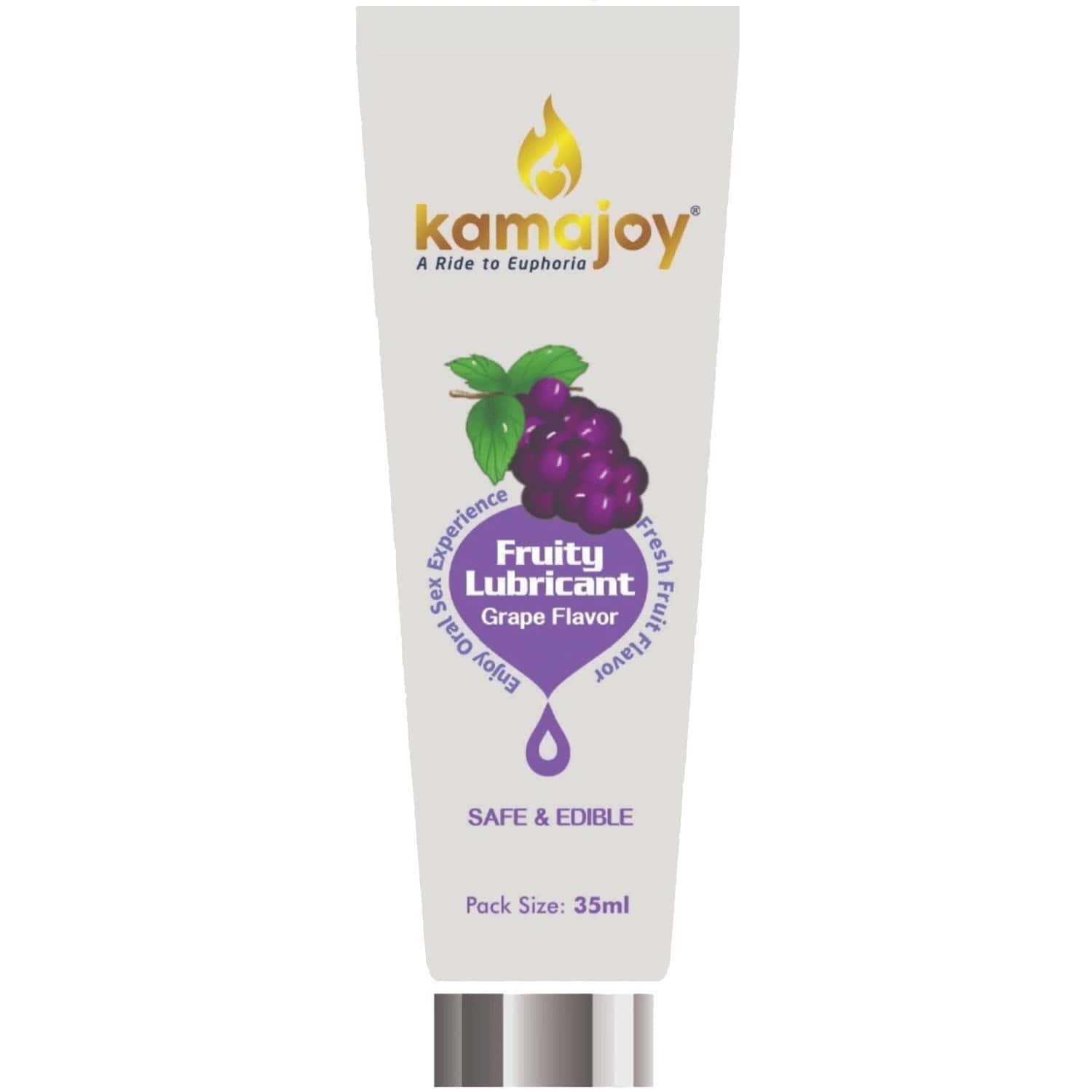 Buy KAMAJOY FRUITY LUBRICANT - EDIBLE GRAPE FLAVOR LUBE ( FOR ORAL SEX ...