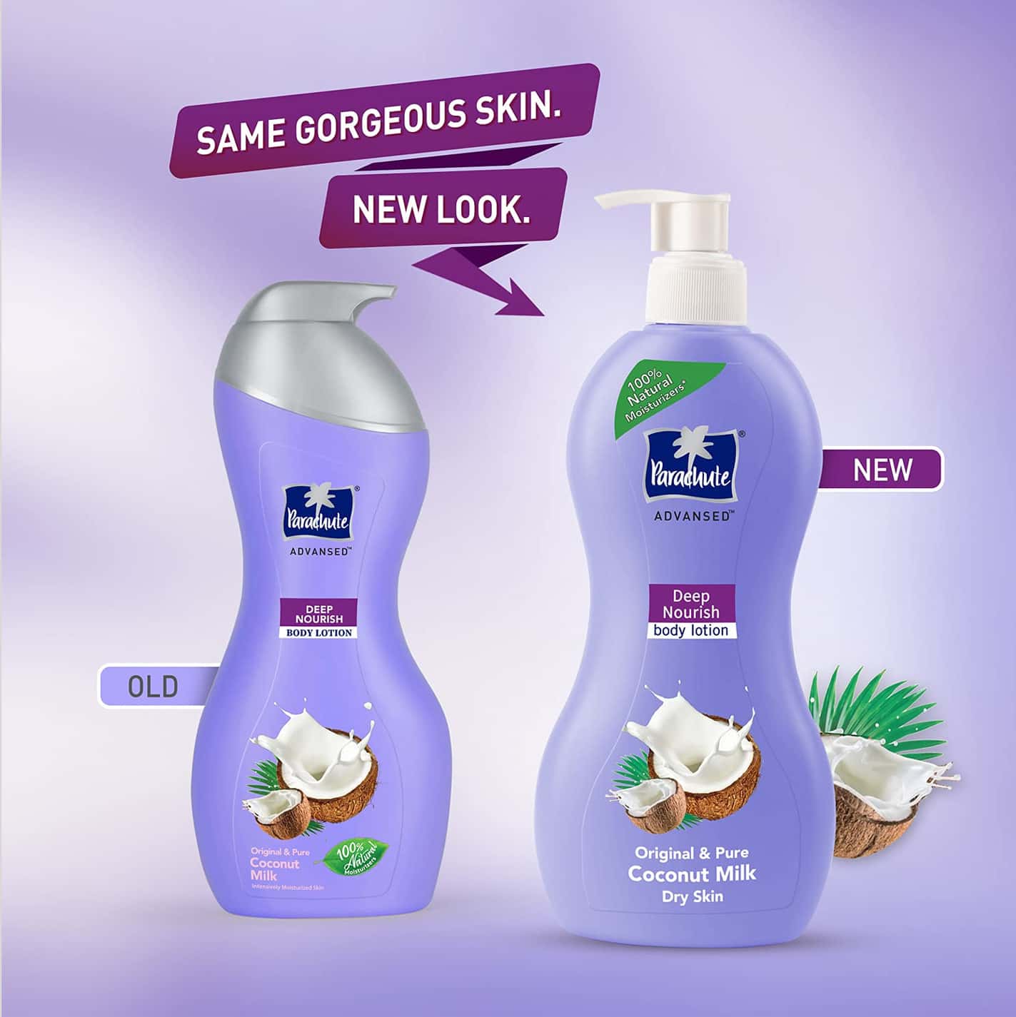 Buy PARACHUTE ADVANSED DEEP NOURISH BODY LOTION DRY SKIN MOISTURIZER ...