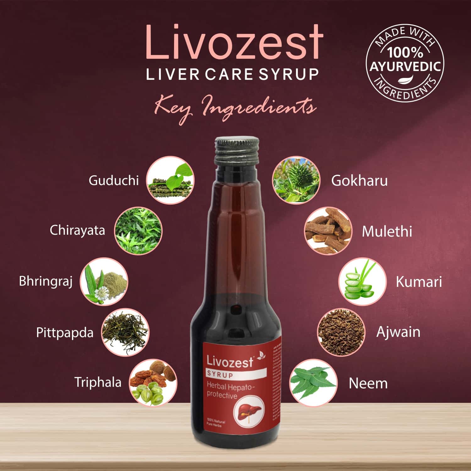 Buy LIVOZEST SYRUP 200 ML | LIVER HEALTH SUPPLEMENT | DETOX LIVER (PACK ...