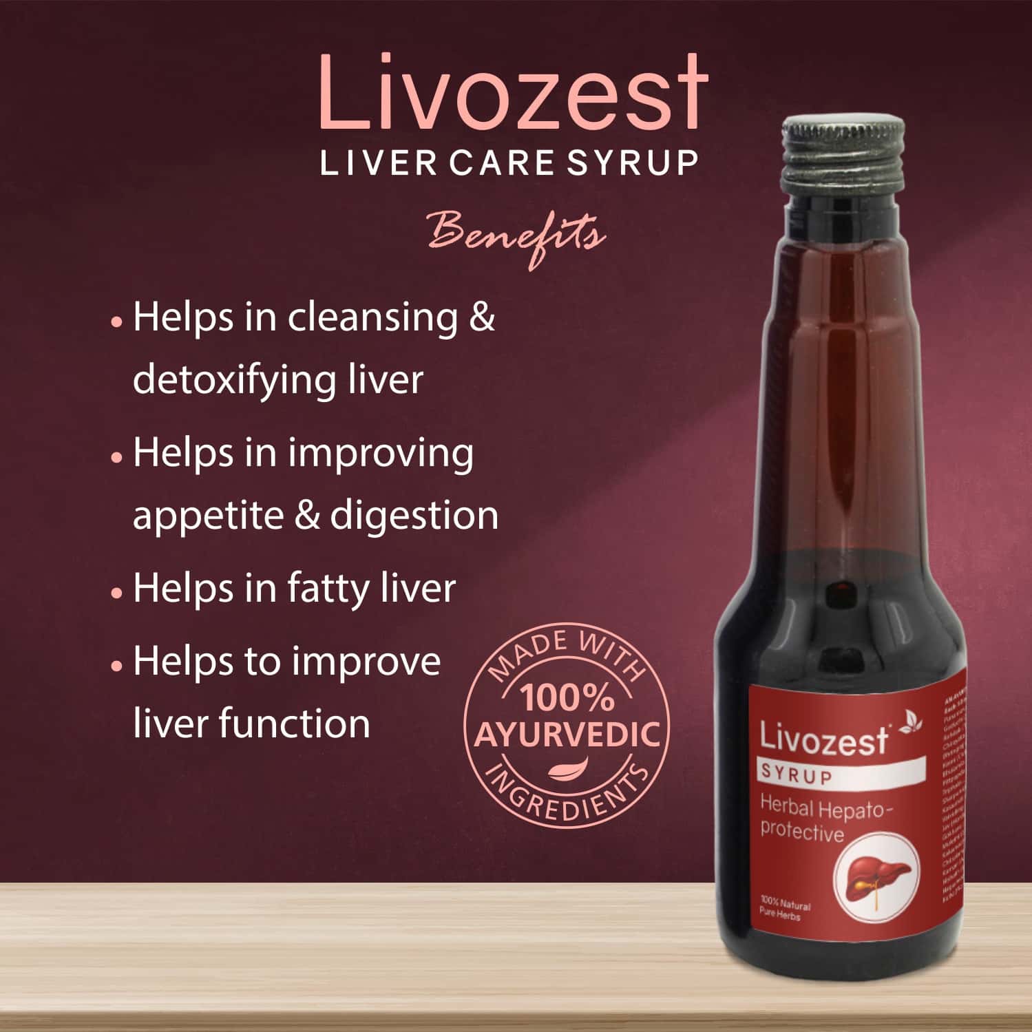 Buy LIVOZEST SYRUP (200 ML - PACK OF 4)|LIVER HEALTH SUPPLEMENT|HELPS ...